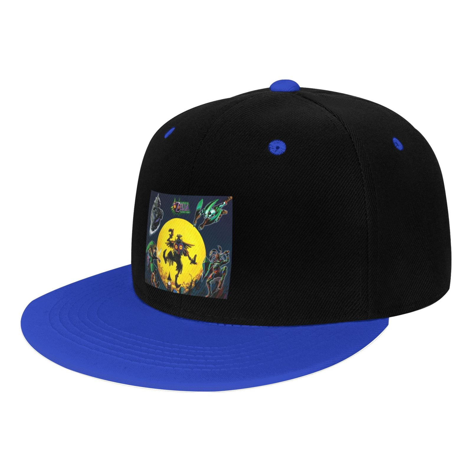 Zelda Majora'S Mask Adjustable Snapback Hat for Men Women, Unisex Hip ...