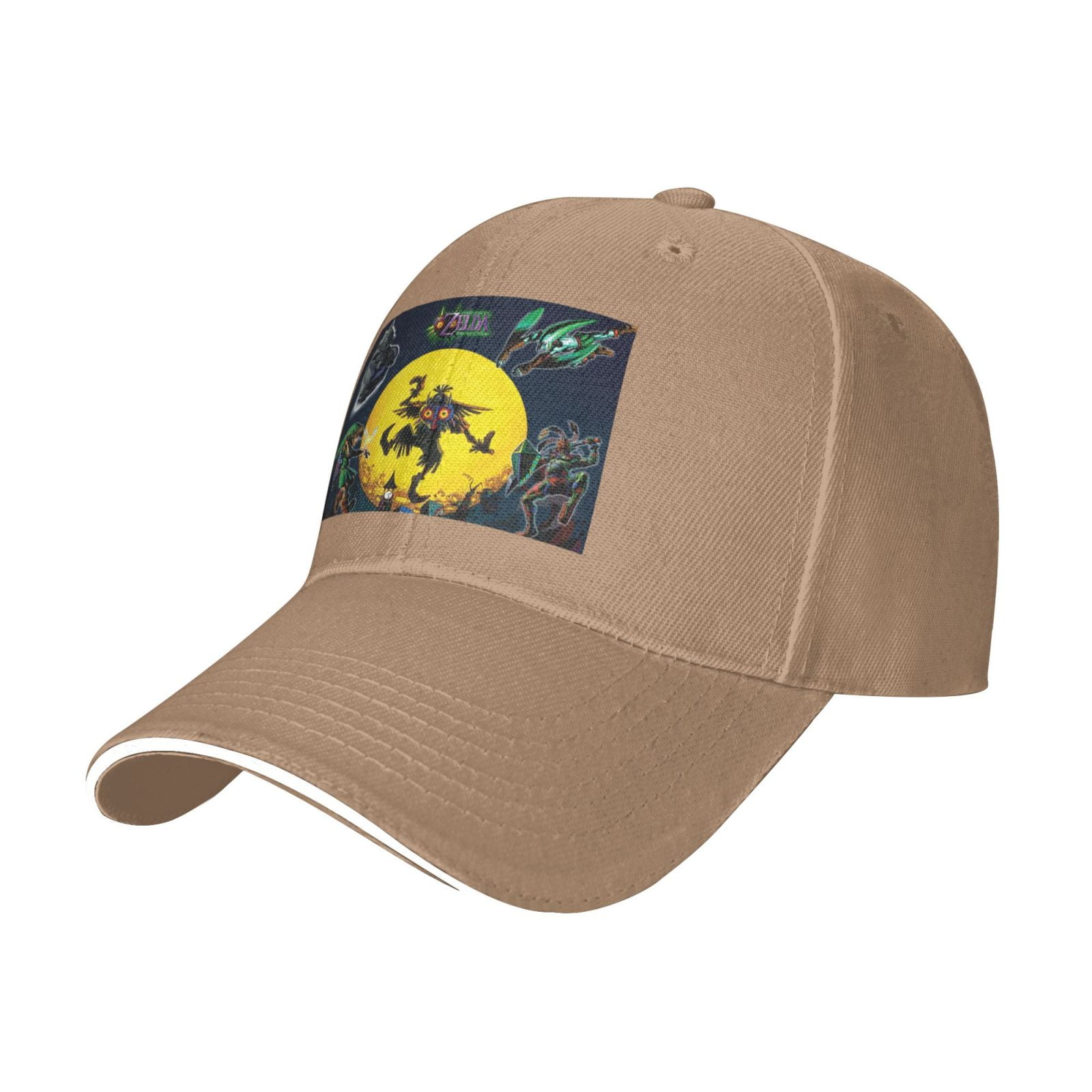 Zelda Majora'S Mask Baseball Cap Golf Dad Hat Adjustable Classic Low ...