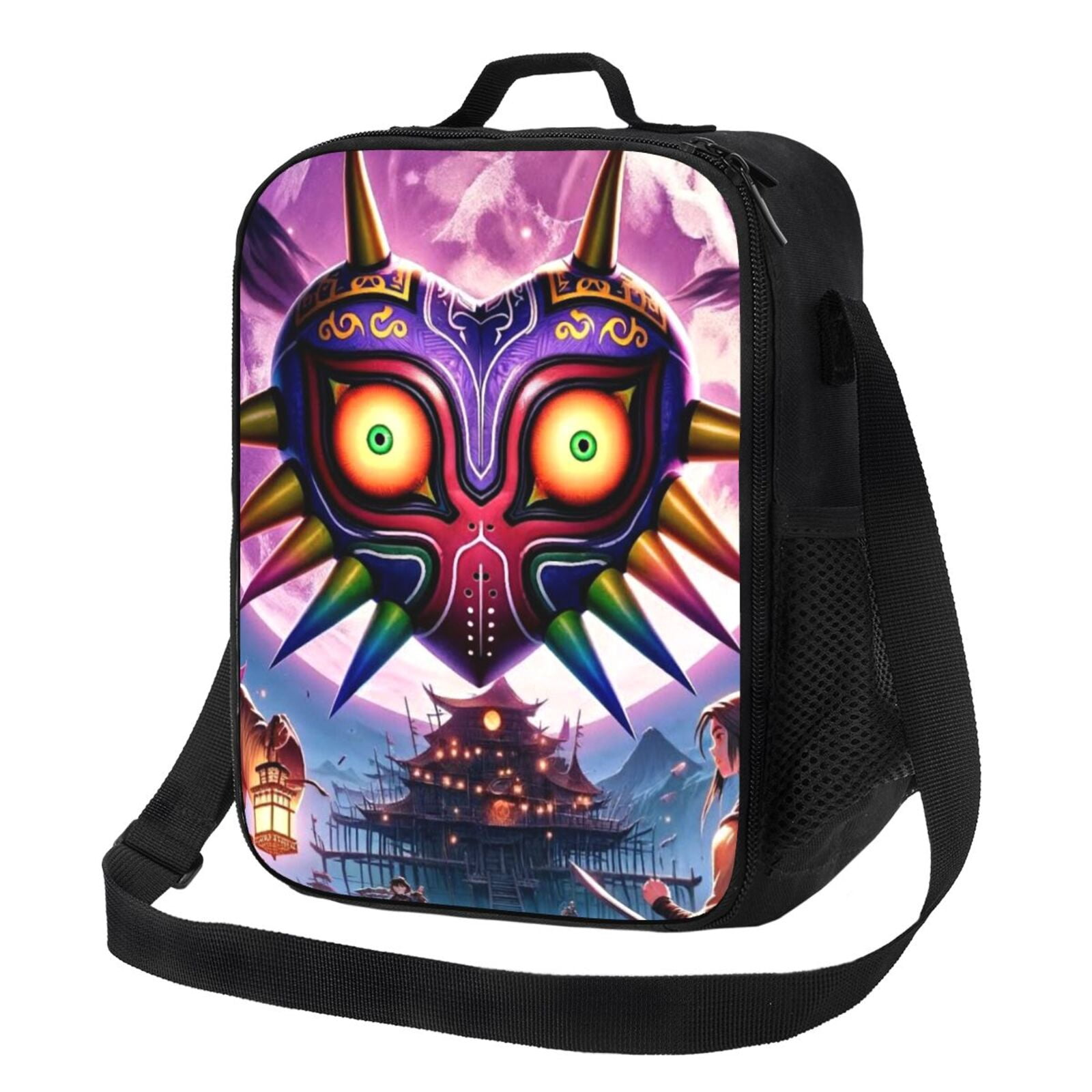 Zelda Majora'S Mask Lunch Bags For Adult Lunch Box For Women Leakproof ...