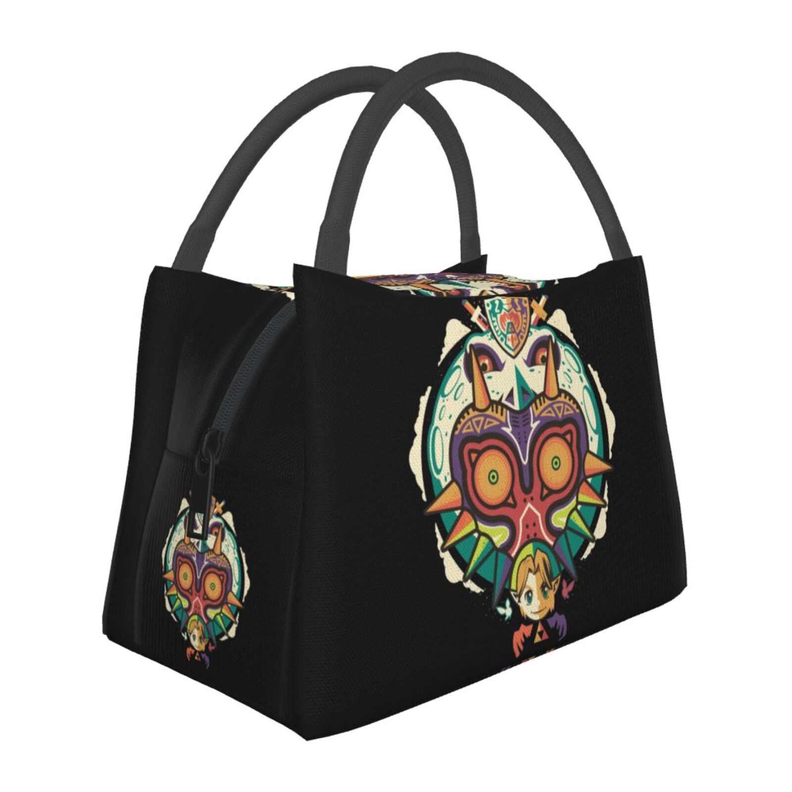 Zelda Majora'S Mask Lunch Bags For Women And Men Insulated Reusable ...