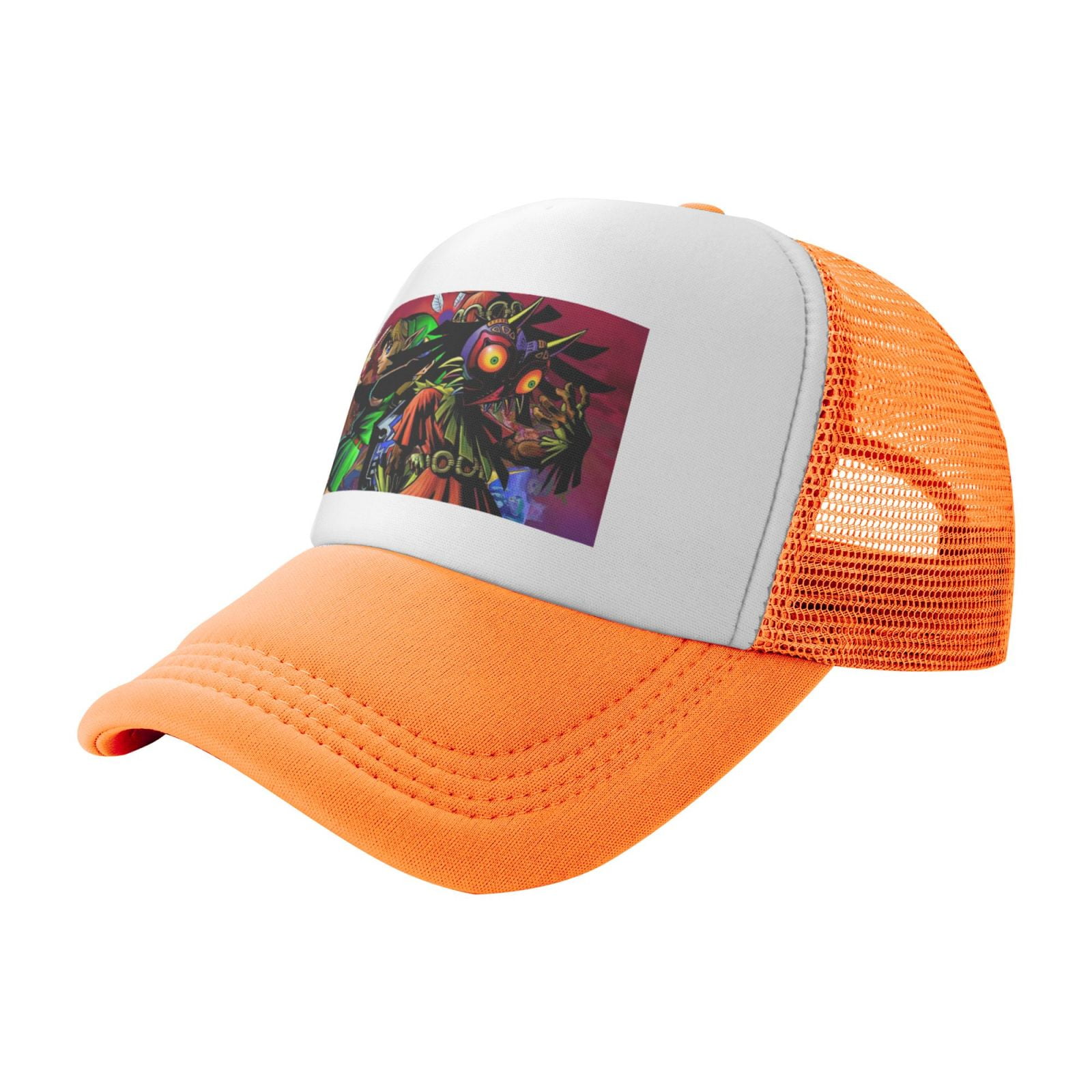 Zelda Majora'S Mask Trucker Hat Unisex Sports Baseball Cap Casual ...