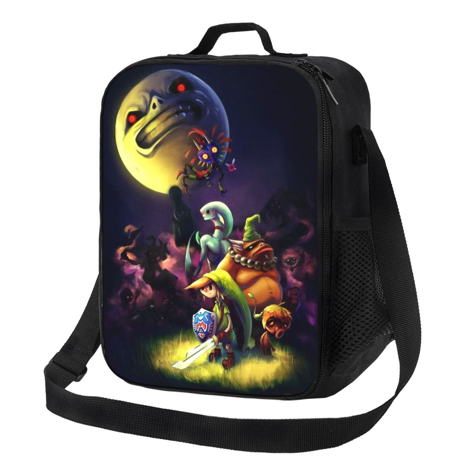 Zelda Majora's Mask Lunch Bag for Man and Women, Reusable Insulated ...