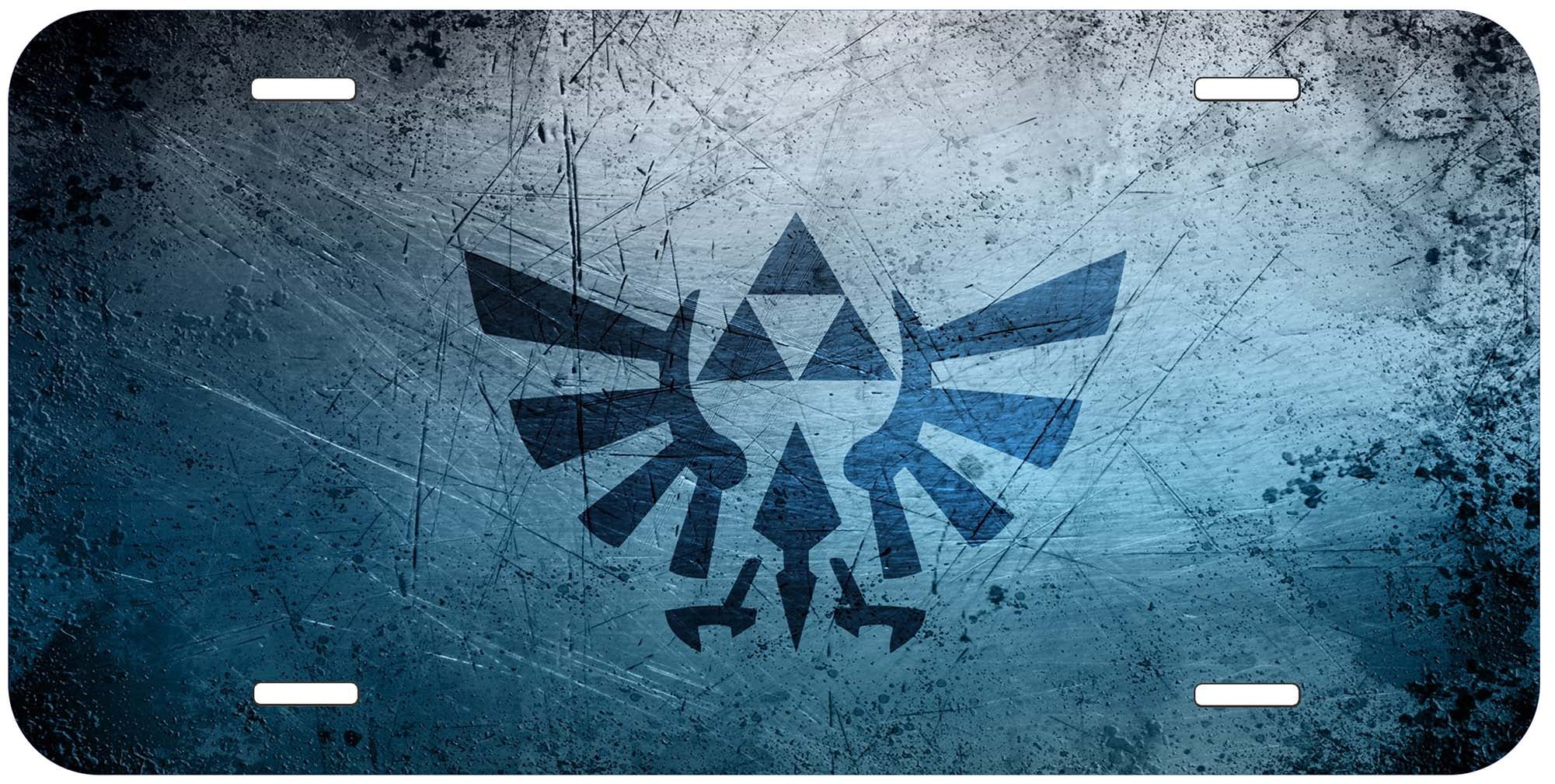 Zelda Custom Novelty Flat Car Auto License Plate, UV Protected, 6 x 12 ...