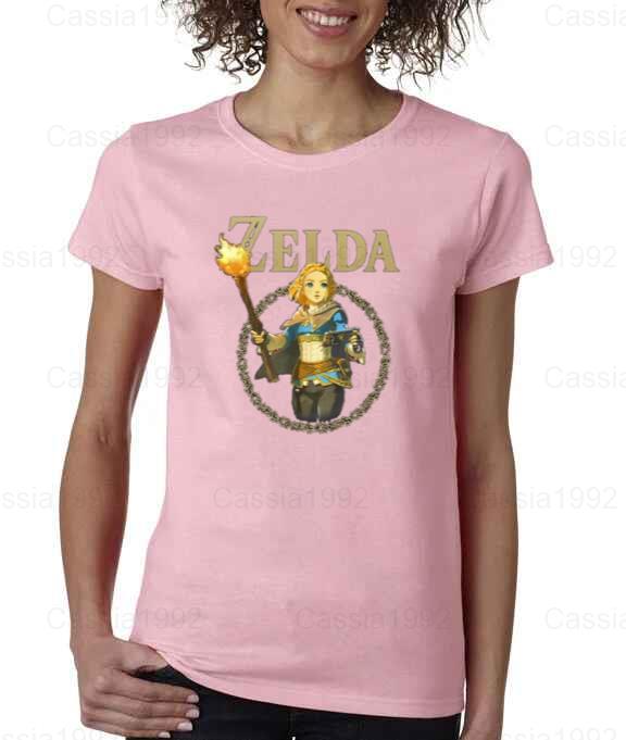 Zelda Portrait Princess Video Game Character Fan Art Style Vintage Gift ...