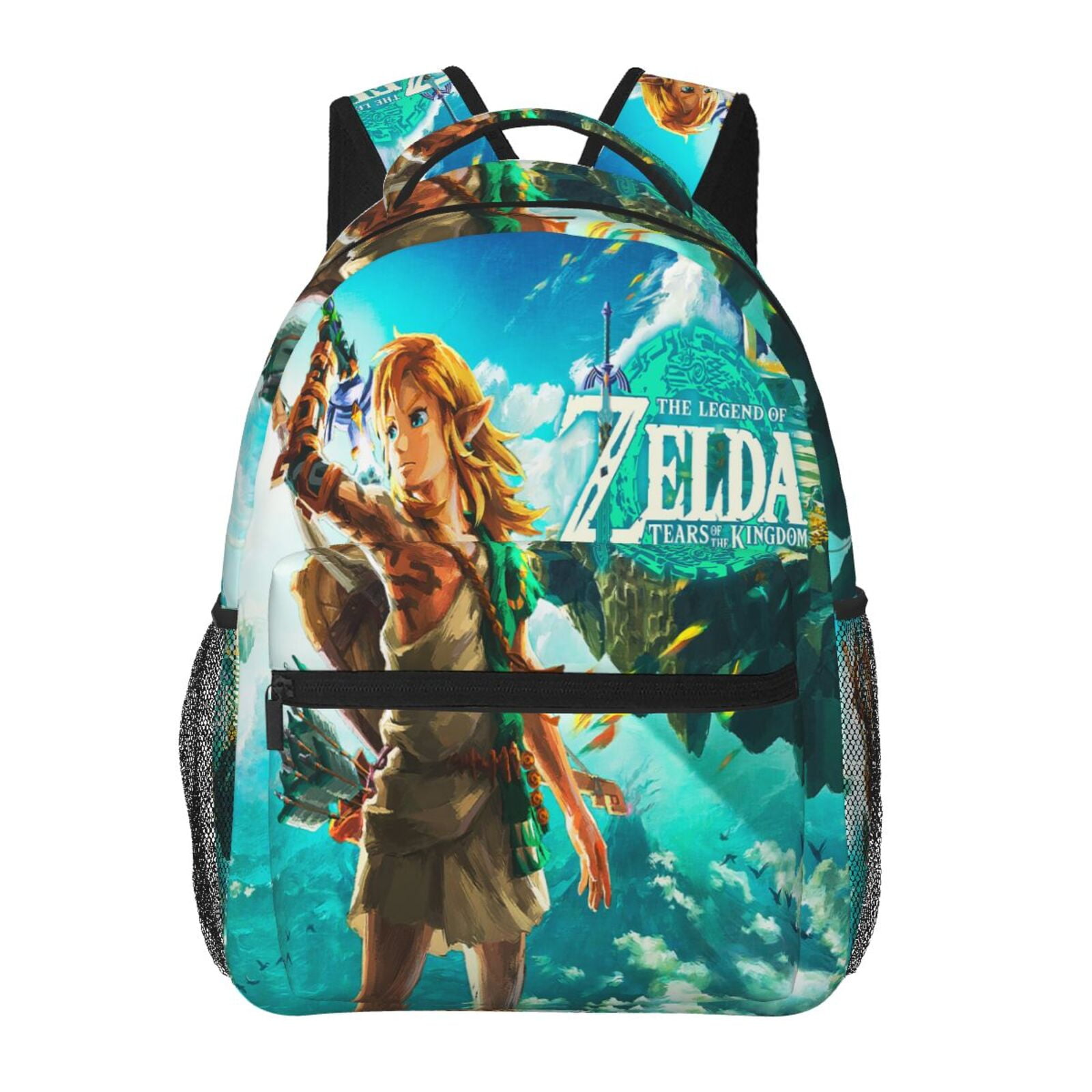 The Zelda Tears Of The Kingdom Backpack Lightweight Casual Travel ...