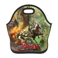 Zelda Twilight Princess Lunch Bag Tote Bag Insulated Lunch Box Picnic ...