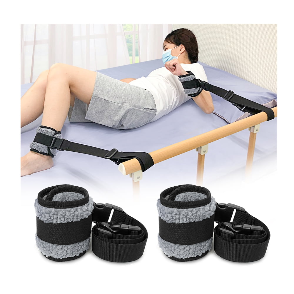 Zelen 2pcs Bed Limb Holders Hospital Bed Medical Restraints Patient ...