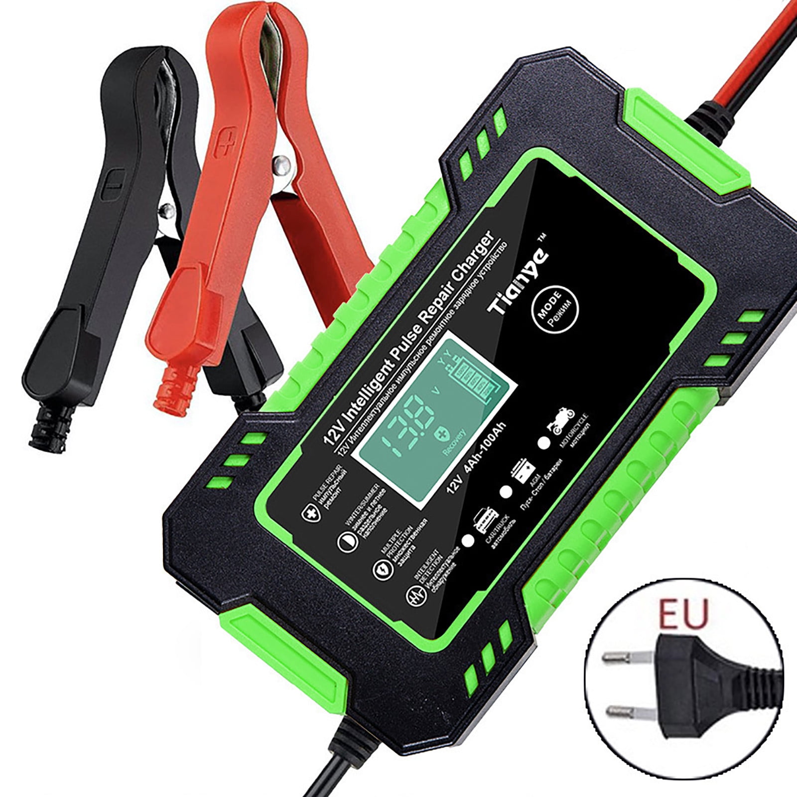 Zelica Zelic 12V 6A Fully Automatic Automotive Battery Charger ...