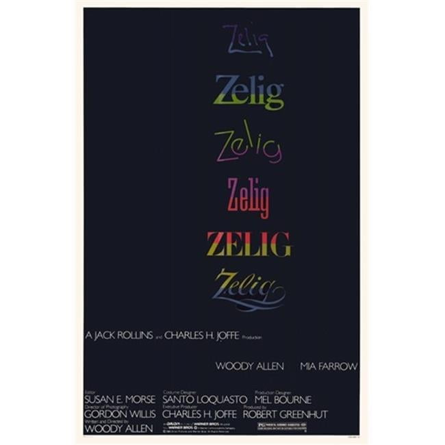 Zelig Movie Poster - 11 x 17 in. - Walmart.com