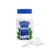 Zellie's Cool Mint Xylitol Candy Mints Jar, 250 Ct for Healthy Mouth ...