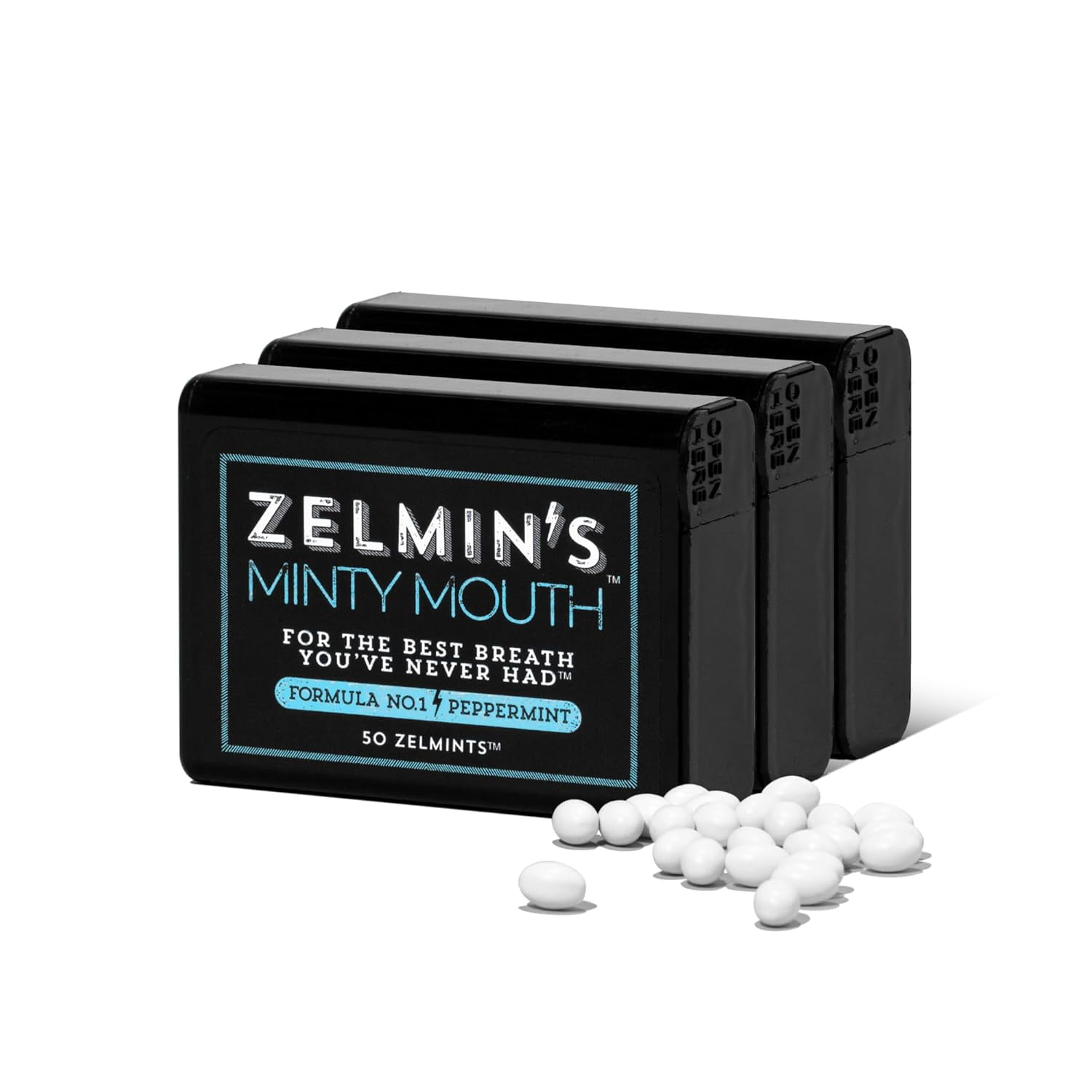 Zelmin's Minty Mouth Breath Freshener Capsules - Natural Herbal ...