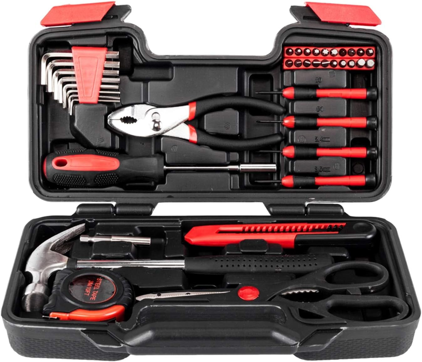 ZeloraGildan 39-Piece Tool Kit Set,Household Tool Kit, General ...