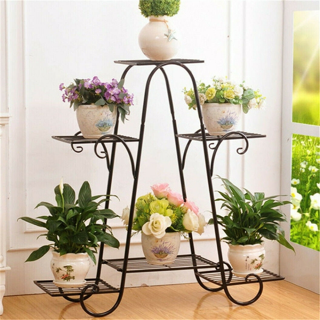 ZeloraGildan 6 Tier Plant Stands for Indoors and Outdoors, Flower Pot ...