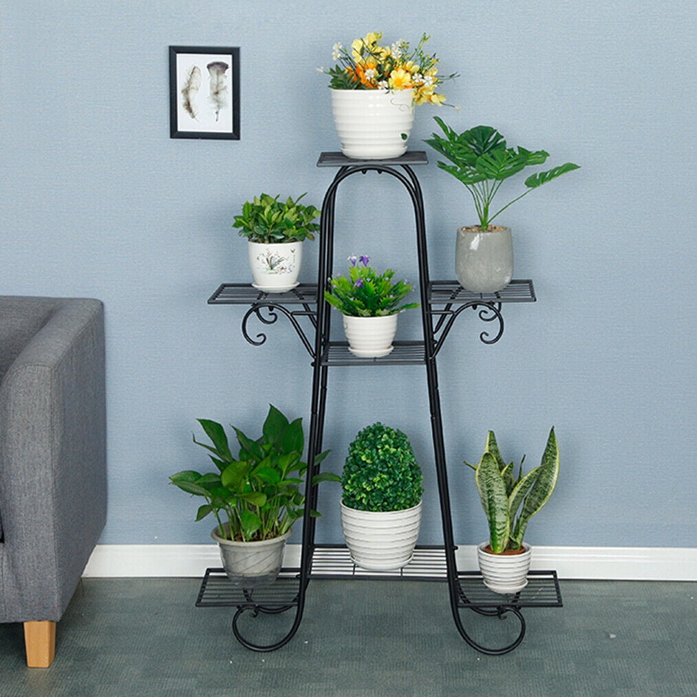 ZeloraGildan 7 Tier Plant Stands for Indoors and Outdoors, Flower Pot ...