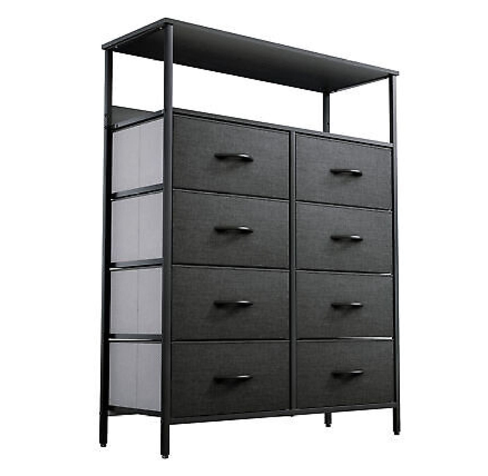 ZeloraGildan 8 Drawer Dresser Tall Chest of Drawers Storage Tower ...