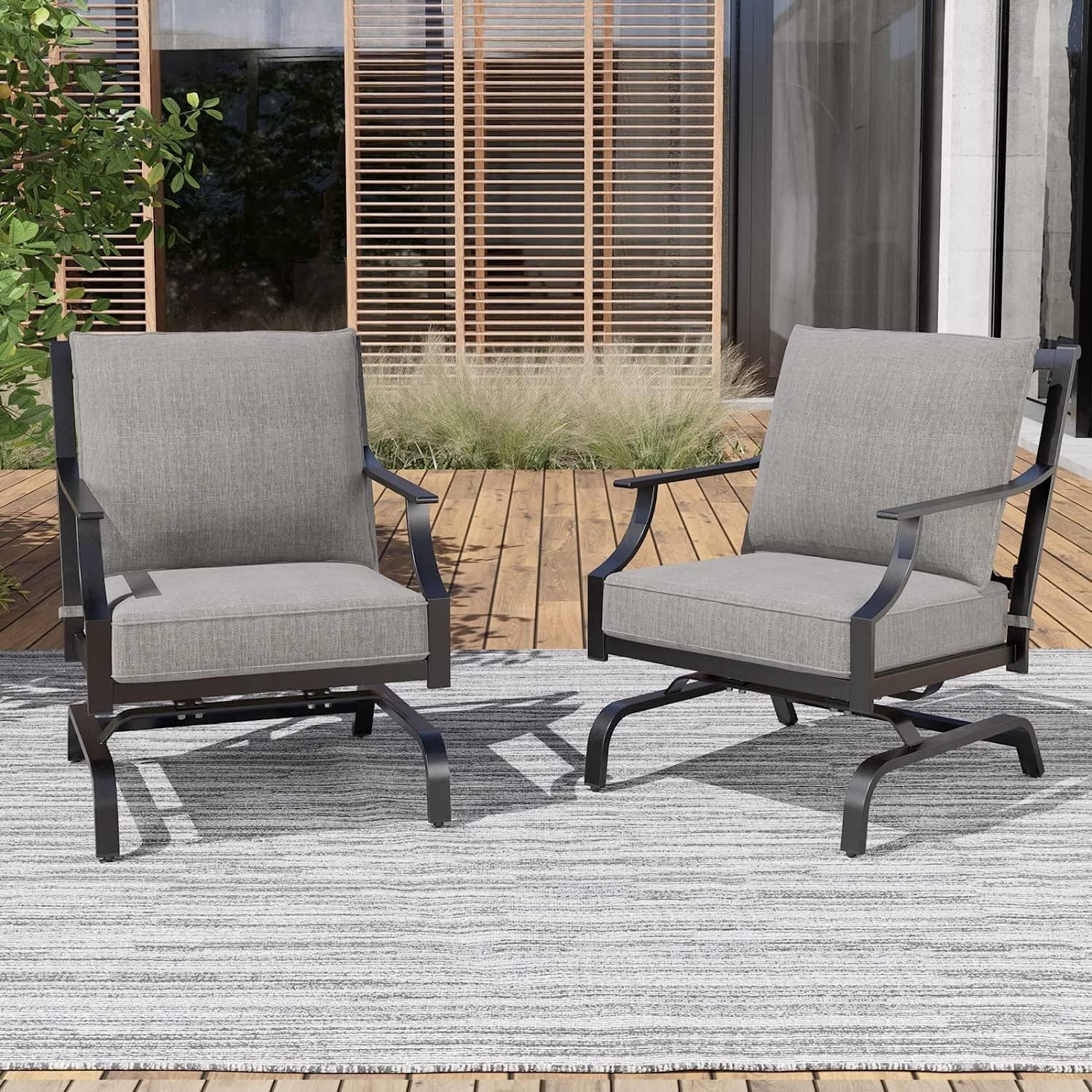 ZeloraGildan Bistro Sets Rocking Chairs Motion Chairs Patio ...
