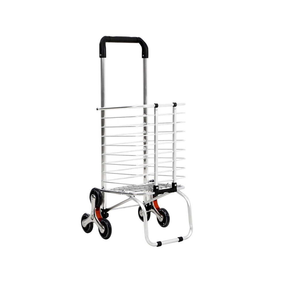 ZeloraGildan Folding Shopping Carts with Wheels,Foldable Steel Grocery ...