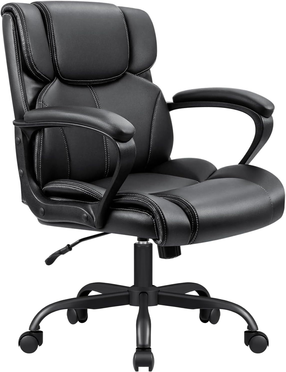 ZeloraGildan Mid Back Executive Office Chair Swivel Computer Task Chair ...