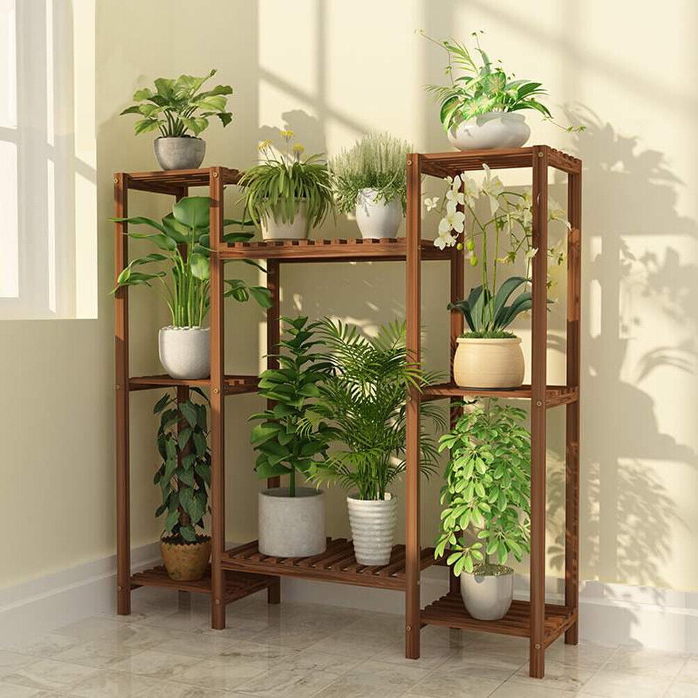 ZeloraGildan Multi-Tiered Plant Stand for Indoor Plants Flower Display ...