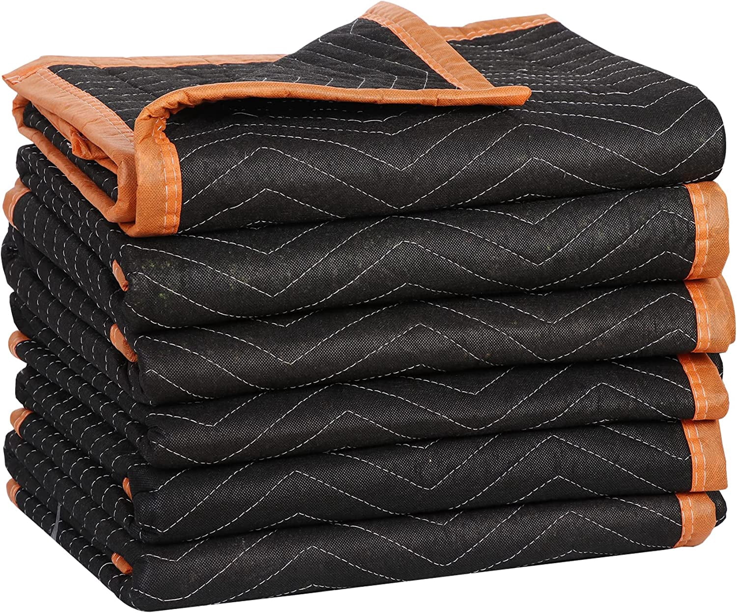 ZeloraGildan Padded Moving Blankets 6/12/18 Pack, Heavy Duty Packing ...