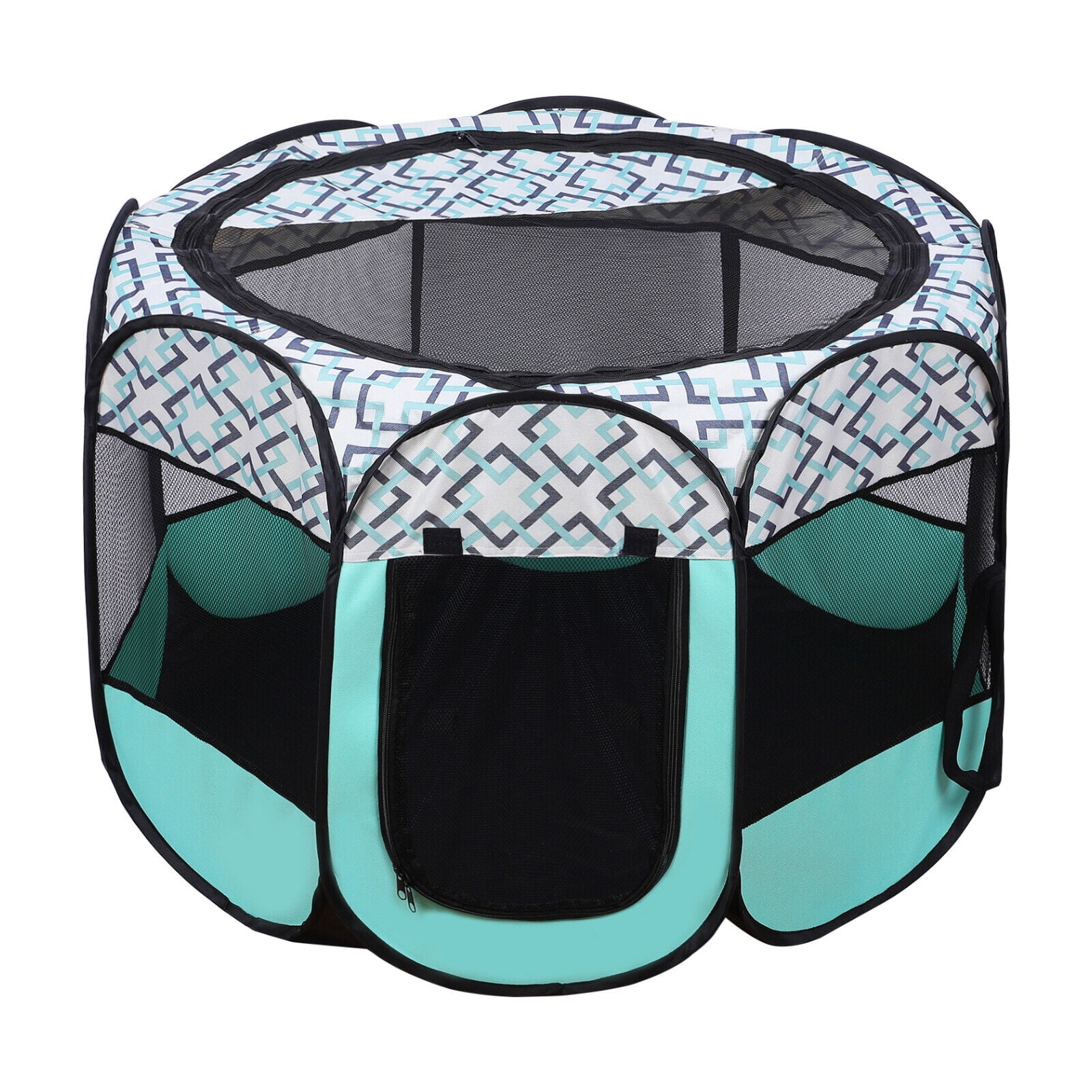 ZeloraGildan Portable Pet Playpen Foldable Exercise Play Pen Tent ...
