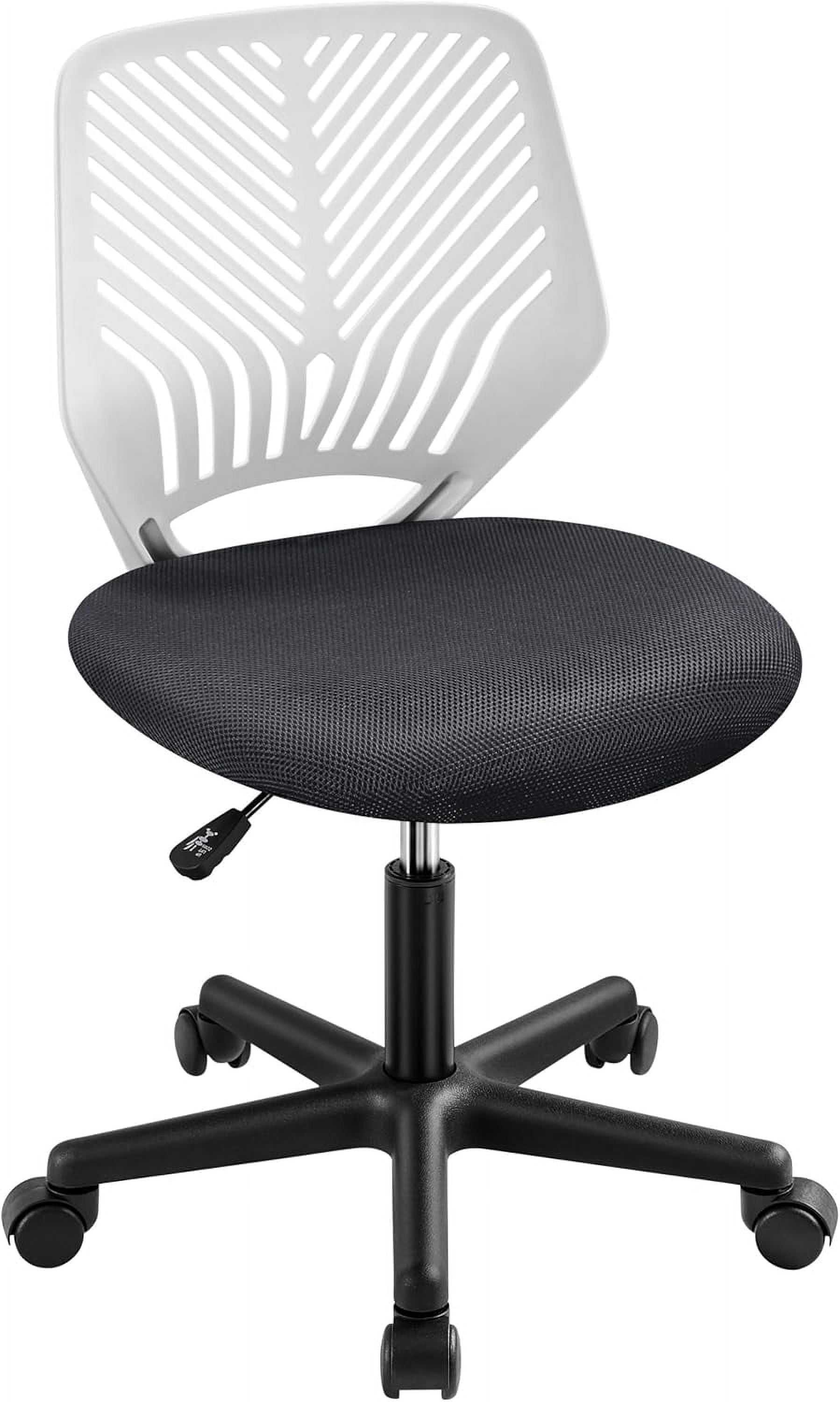 ZeloraGildan Students Cute Desk Chair Low-Back Armless Study Chair w ...