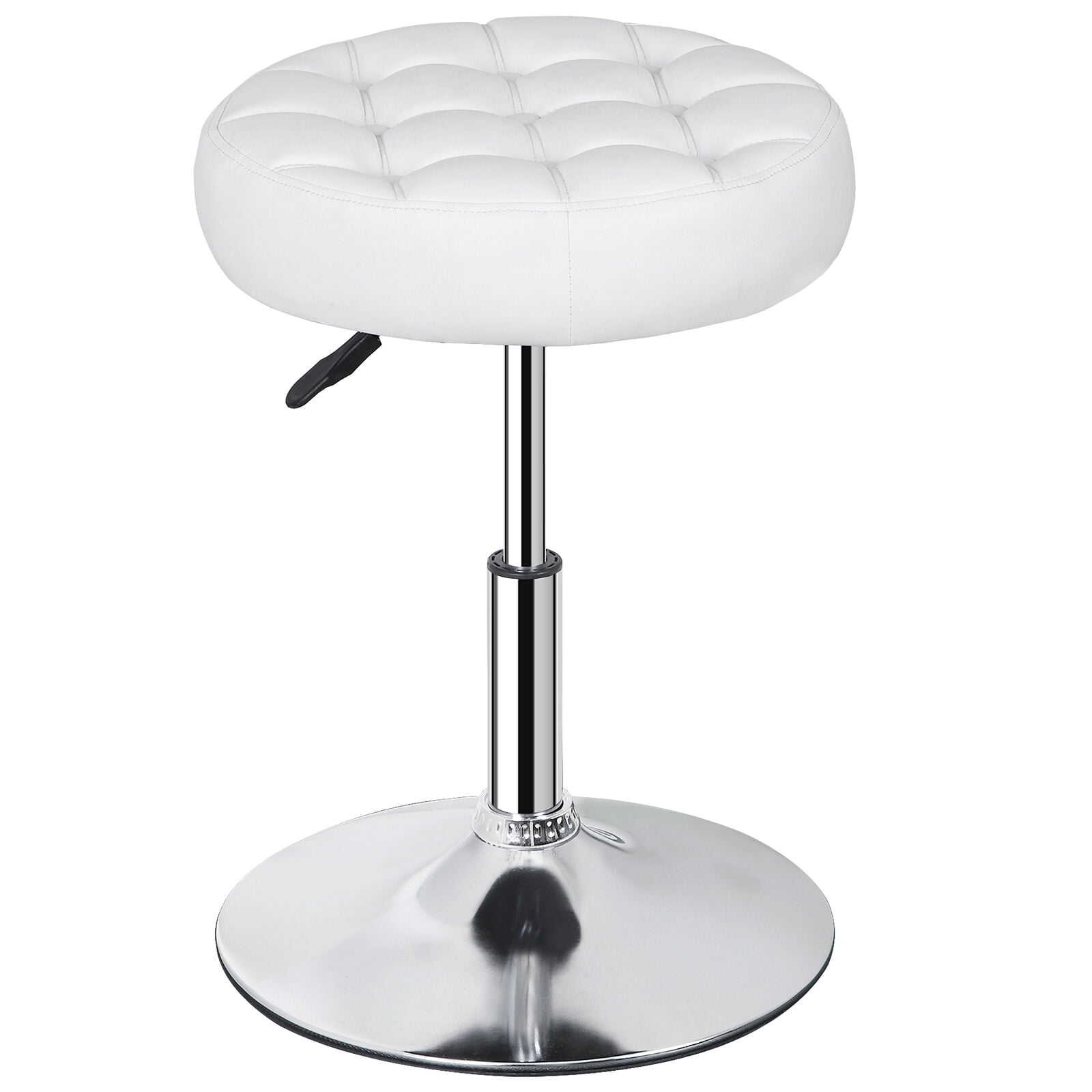 ZeloraGildan Vanity stool Adjustable Height 360° Swivel PU Leather ...