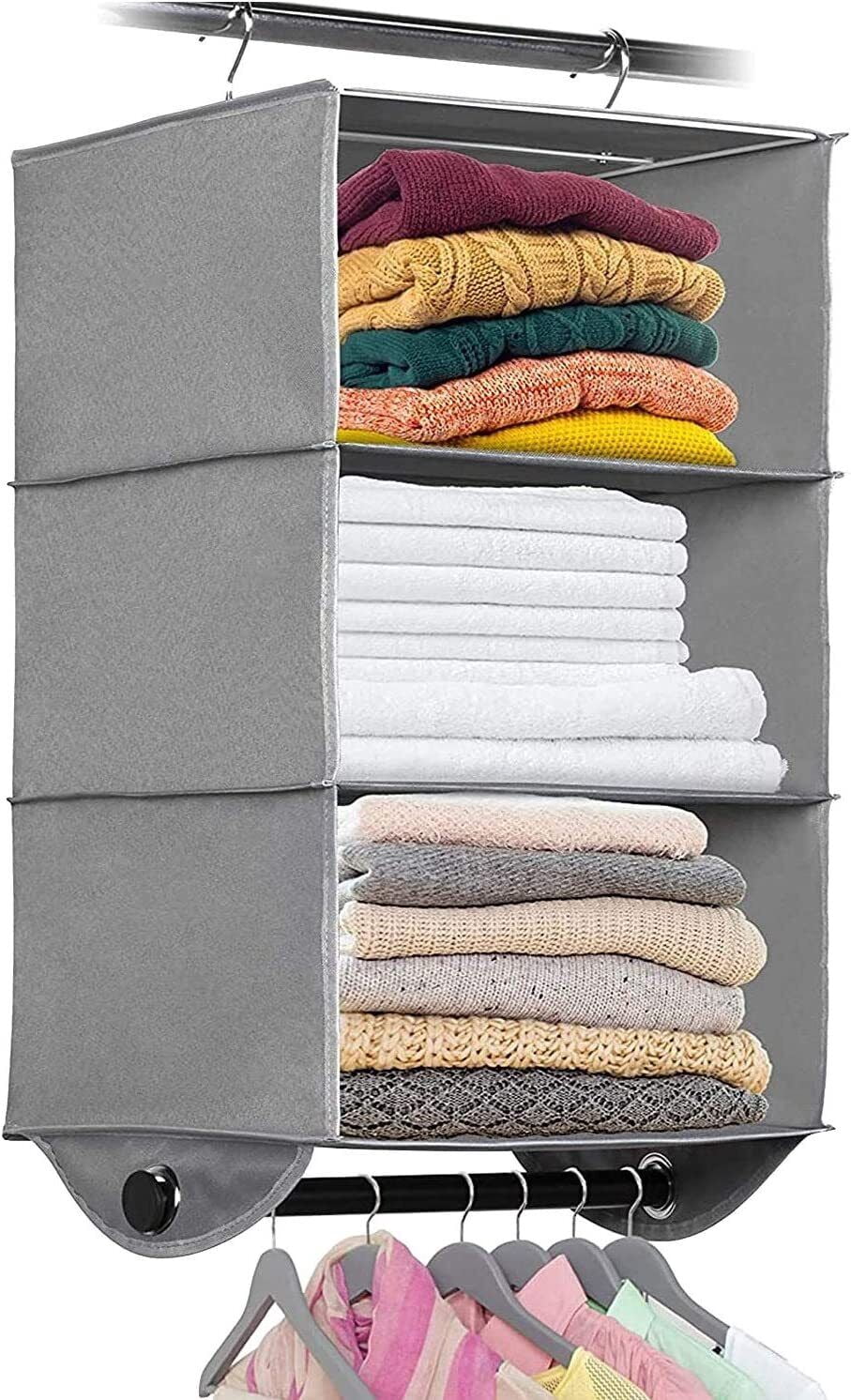 ZeloraGildan Versatile Hanging Closet Organizer: Perfect for Closet and ...