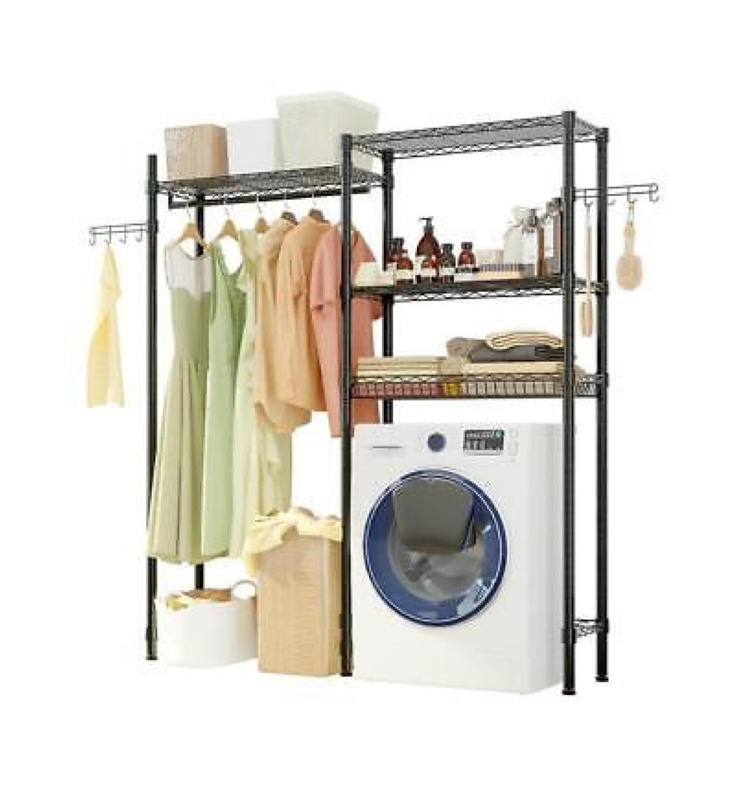 ZeloraGildan Washer and Dryer Shelves Heavy Duty Laundry Room Space ...