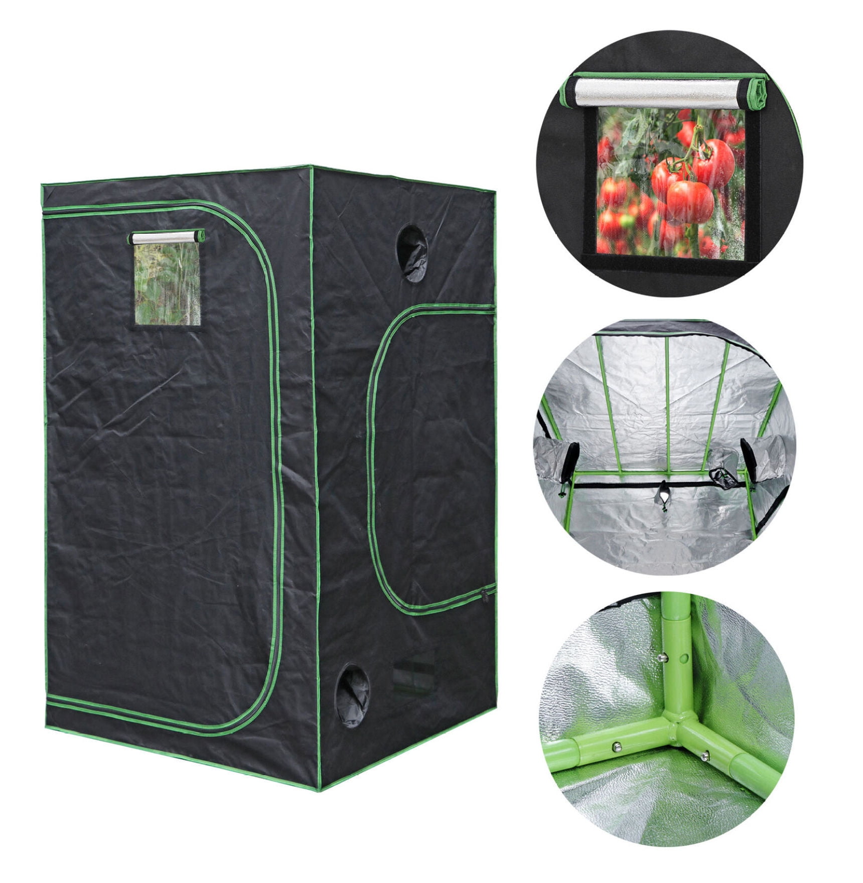 ZeloraGildanBox Seed Grow Tent with Window Indoor Horticulture for ...