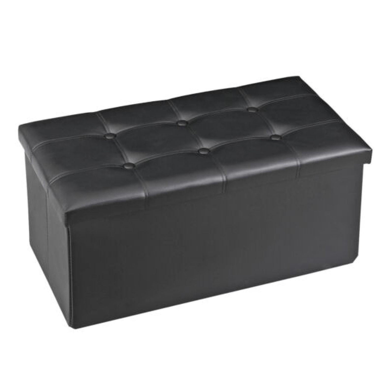 ZeloraGildanFolding Storage Ottoman Bench Storage Chest Footrest Stool ...
