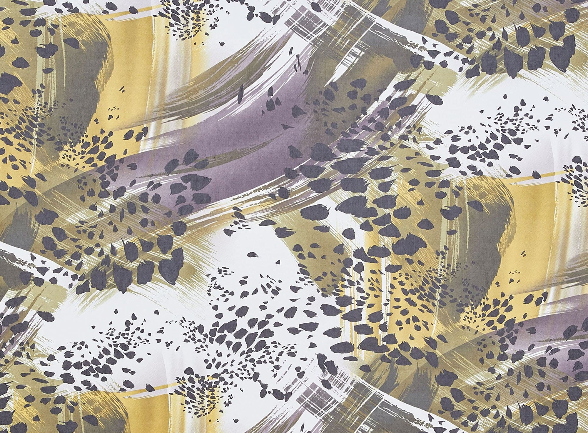 Zelouf Abstract Brush Stroke Print Knit , Sewing, DIY, Crafts Fabric by ...