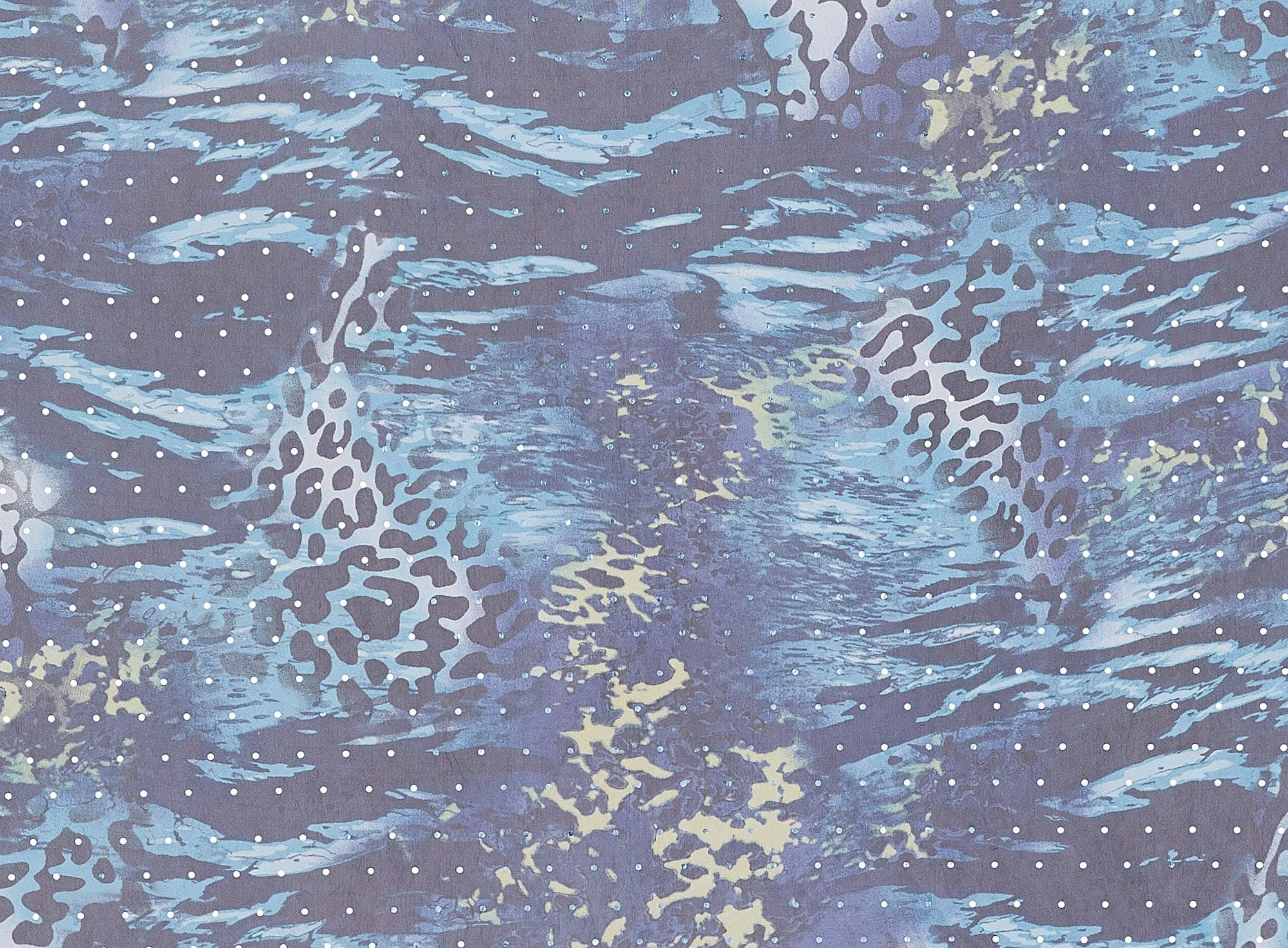 Zelouf Abstract Cheetah Print On Mjc W/allover Trans , Sewing, DIY ...