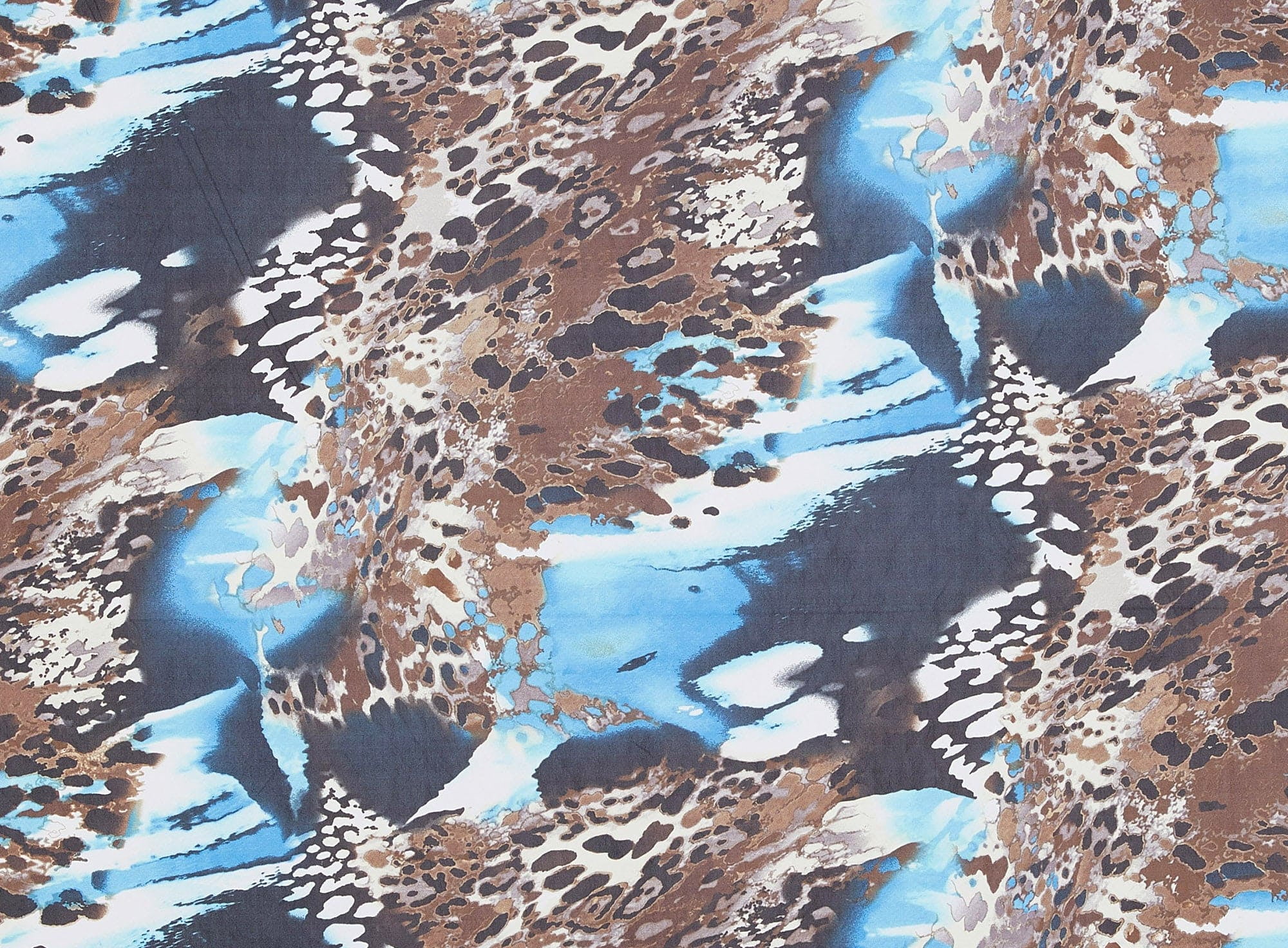 Zelouf Abstract Leopard Print On Silky Knit , Sewing, DIY, Crafts ...