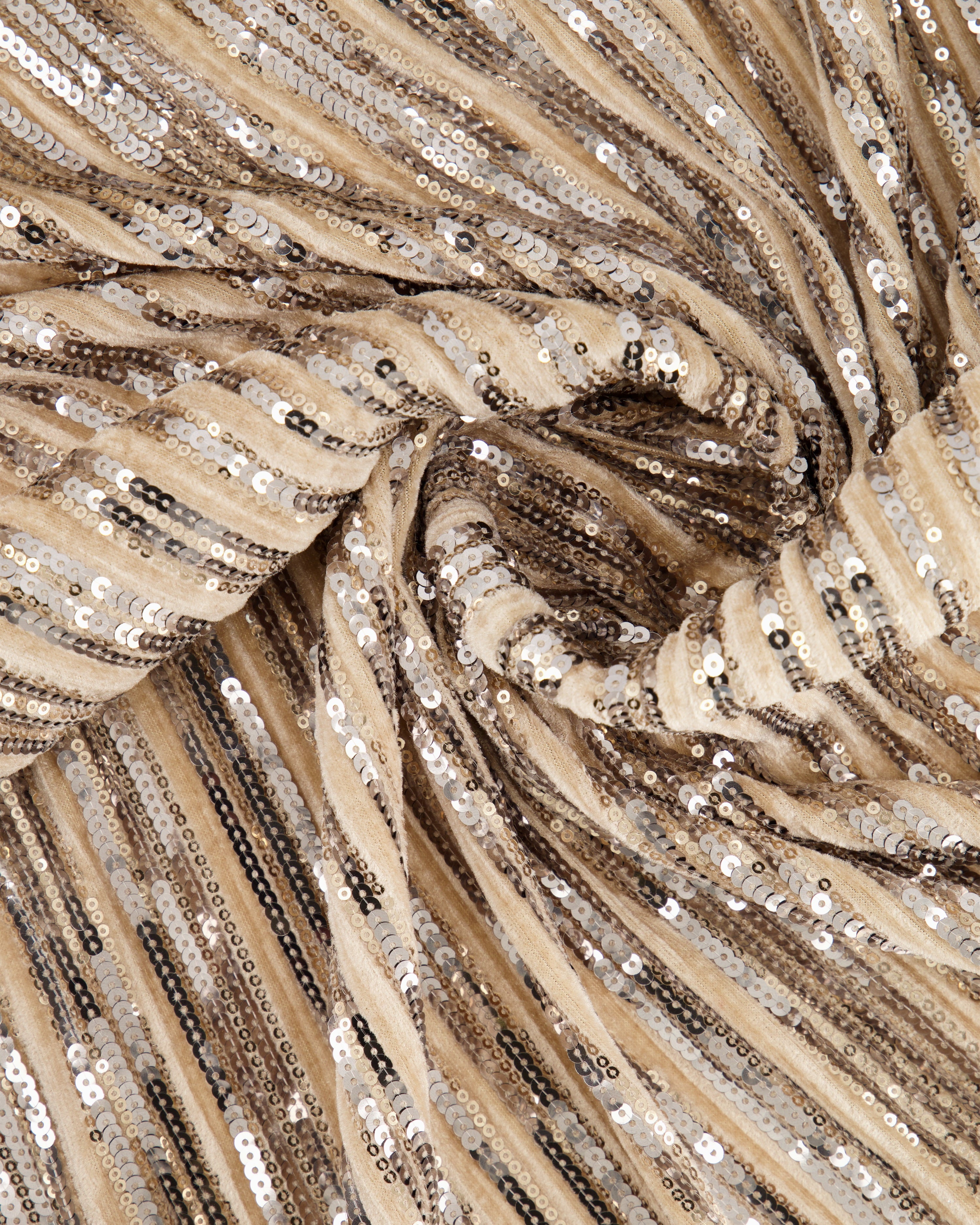 Zelouf Addilyn Pleated Velvet With Sequins , Sewing, DIY, Crafts Fabric ...