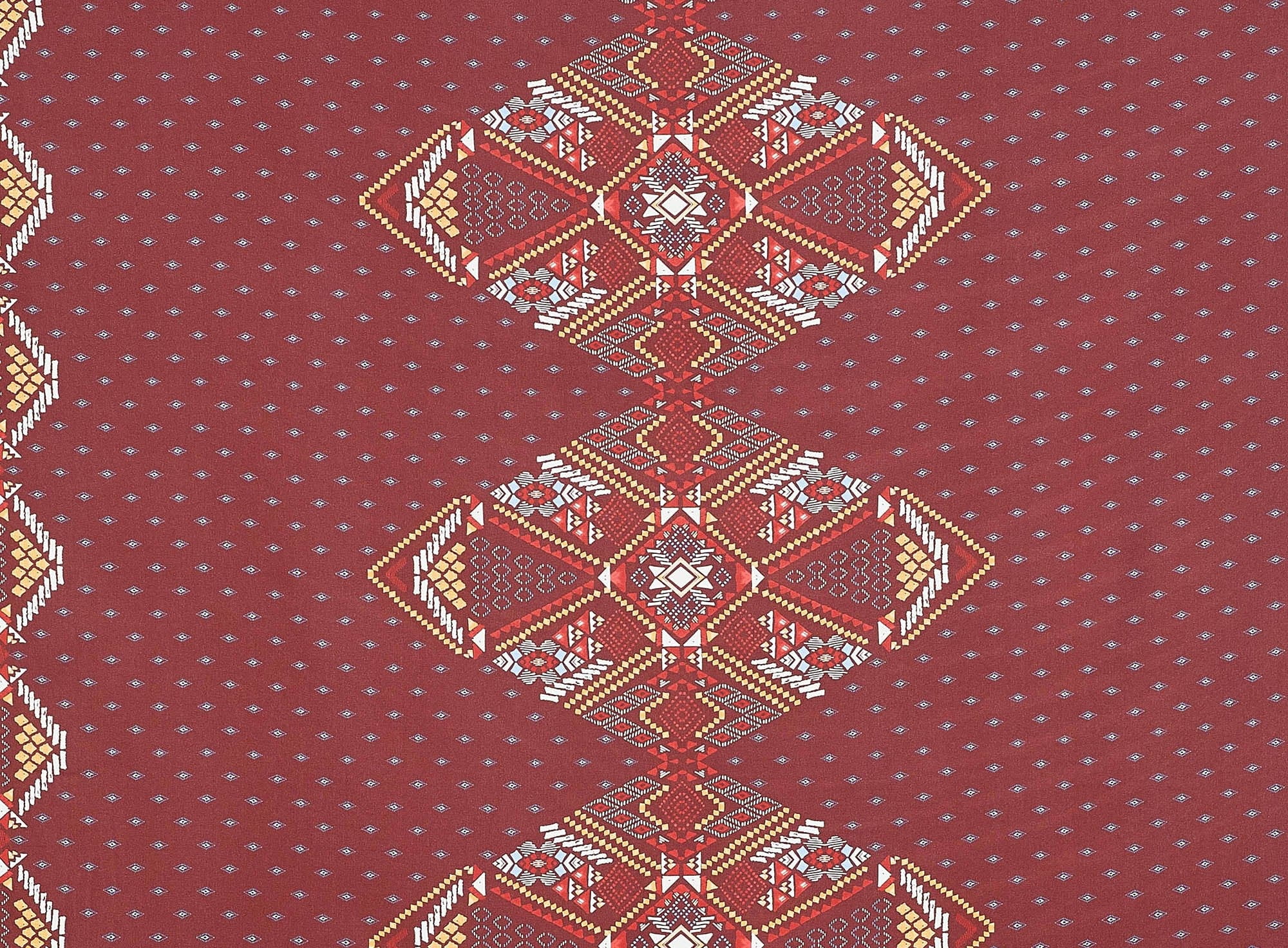 Zelouf Akule Ethnic Dbl Border On Beatrice [Digital] , Sewing, DIY ...