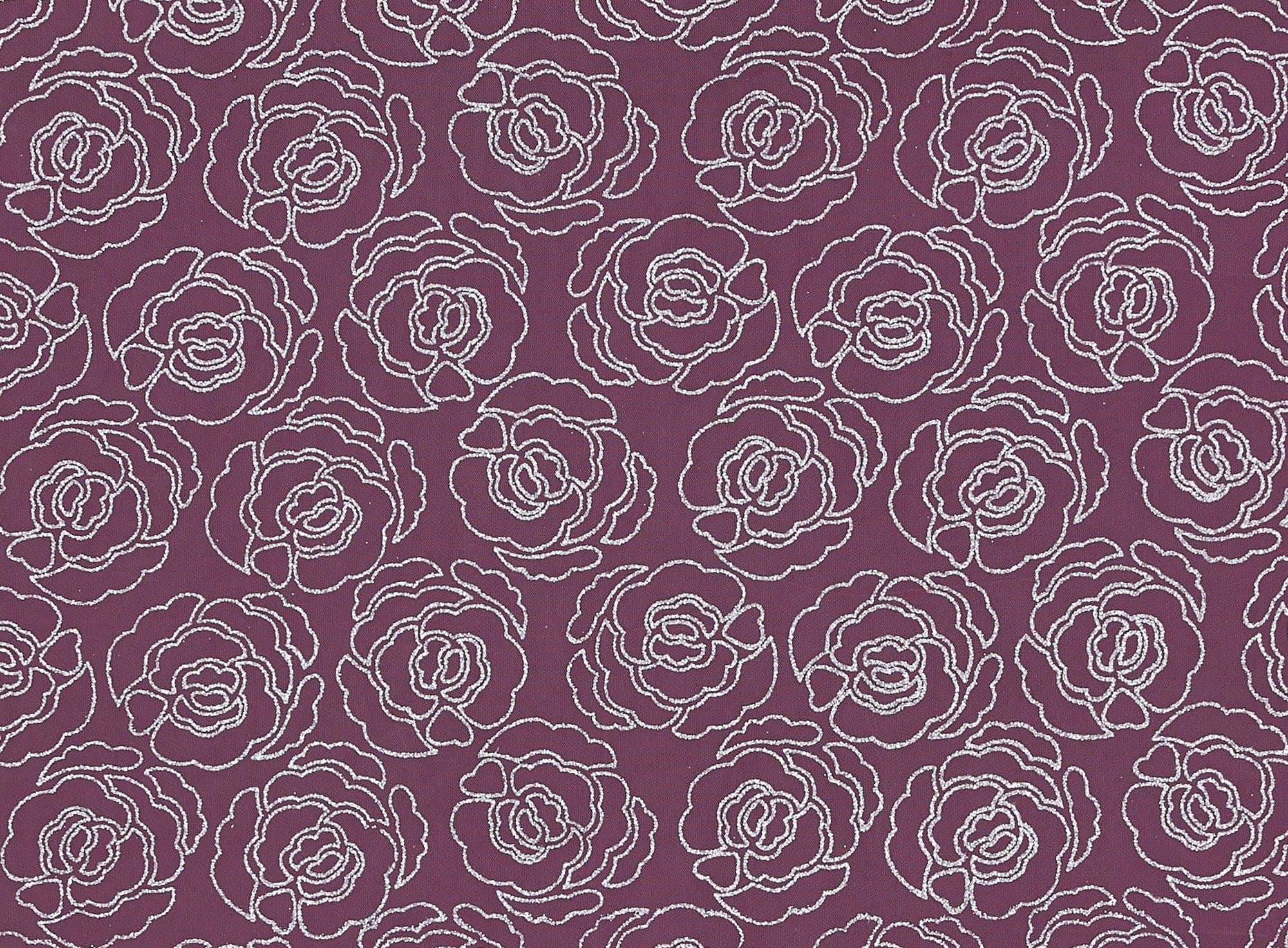 Zelouf All Over Rose Silver Glitter W/ Hologram Spangles , Sewing, DIY ...