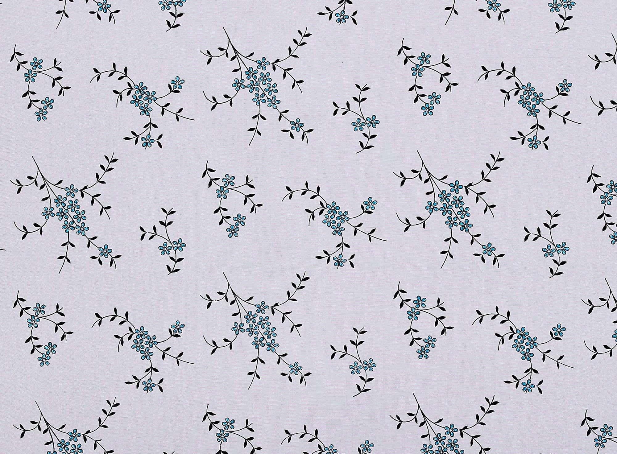 Zelouf Allover Daisy Flock W/glitter Fill On Tulle , Sewing, DIY ...