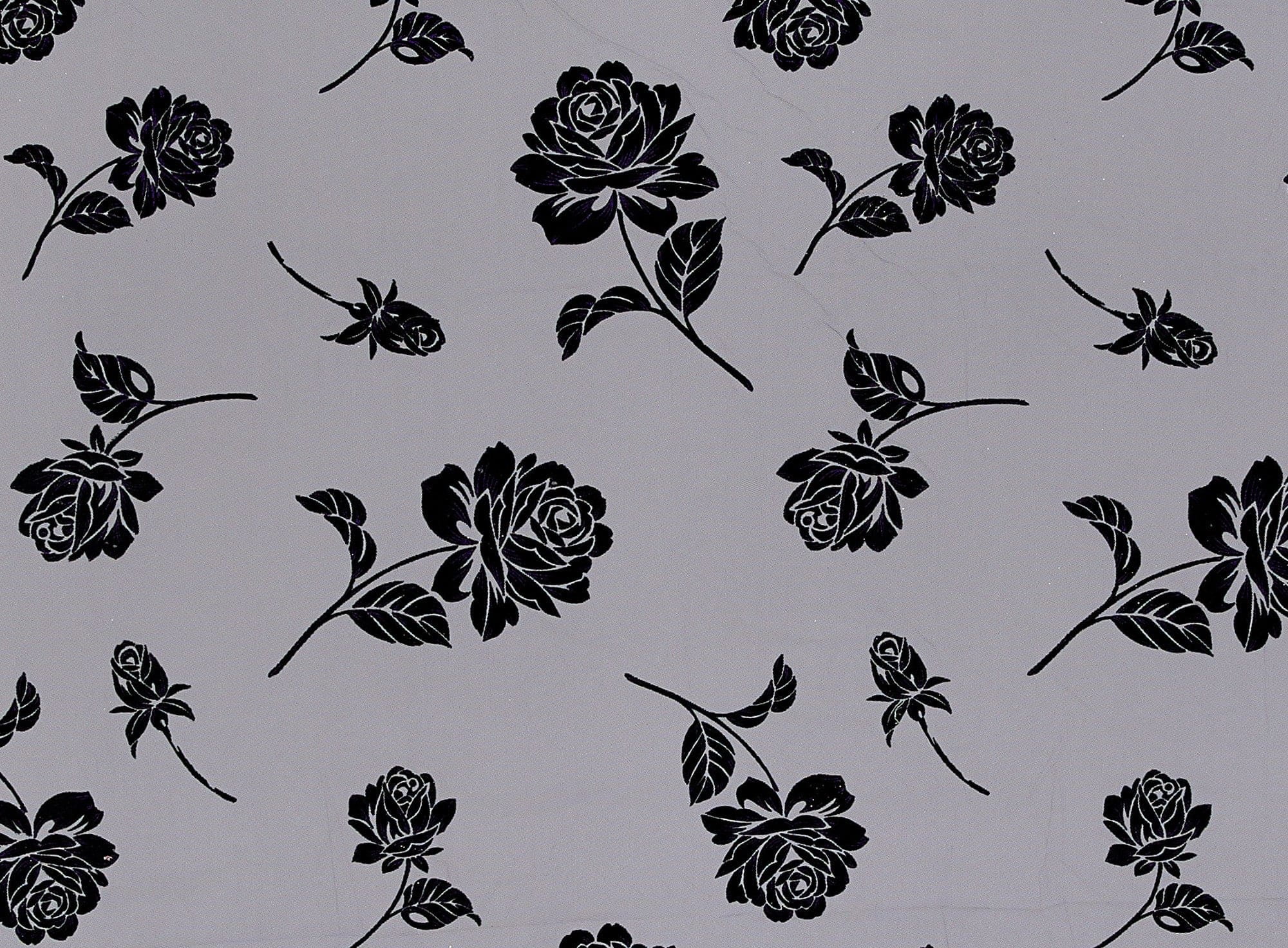 Zelouf Allover Rose Flock W/etched Glitter On Tulle , Sewing, DIY ...