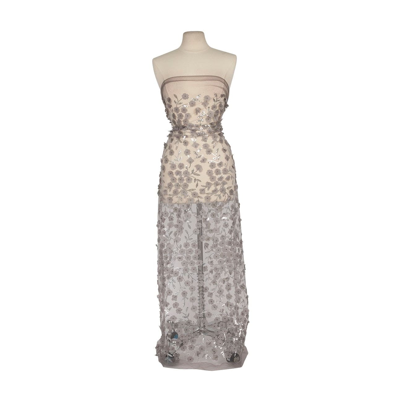 Zelouf Alyce 3D Floral Sequin Embroidery Mesh , Sewing, DIY, Crafts ...