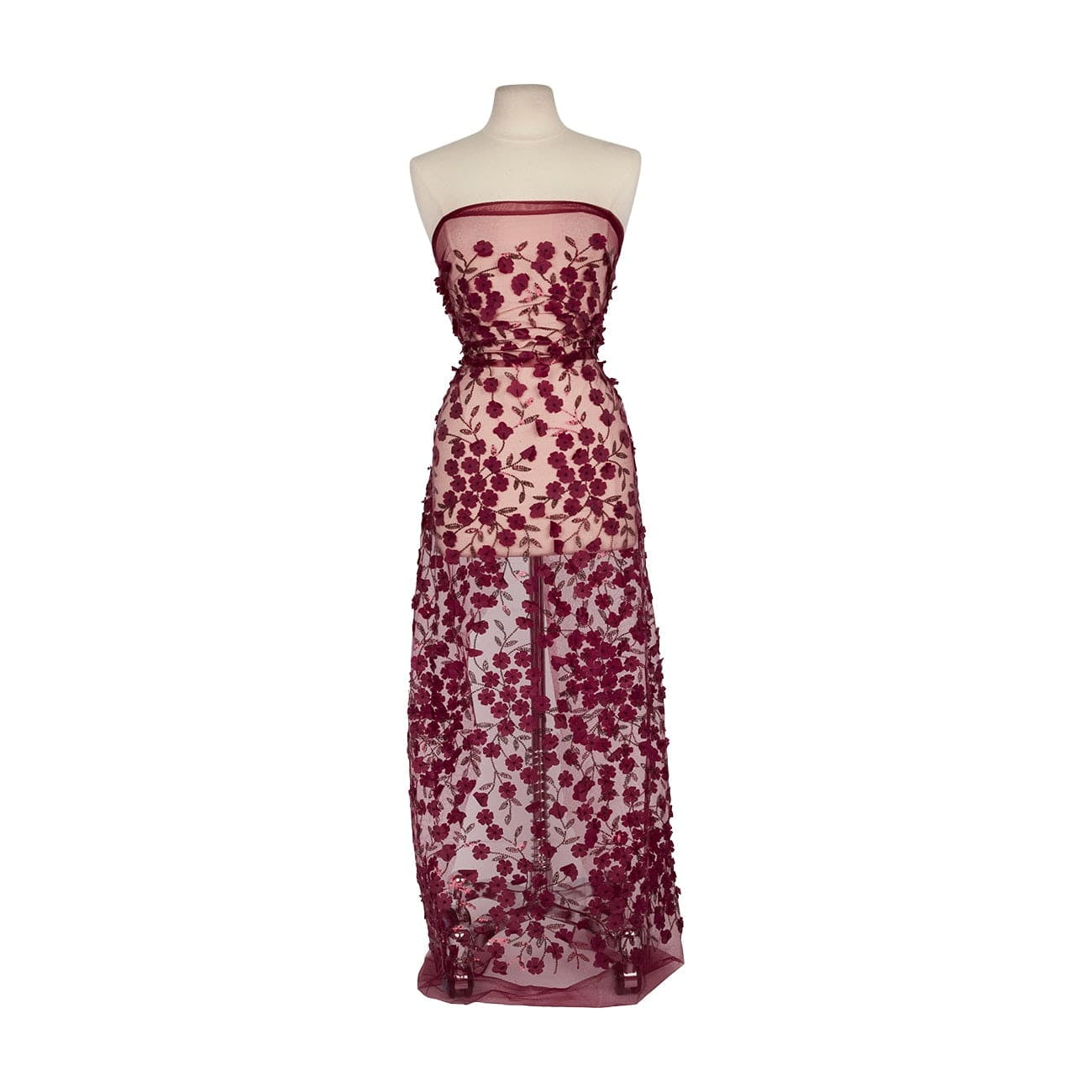 Zelouf Alyce 3D Floral Sequin Embroidery Mesh , Sewing, DIY, Crafts ...