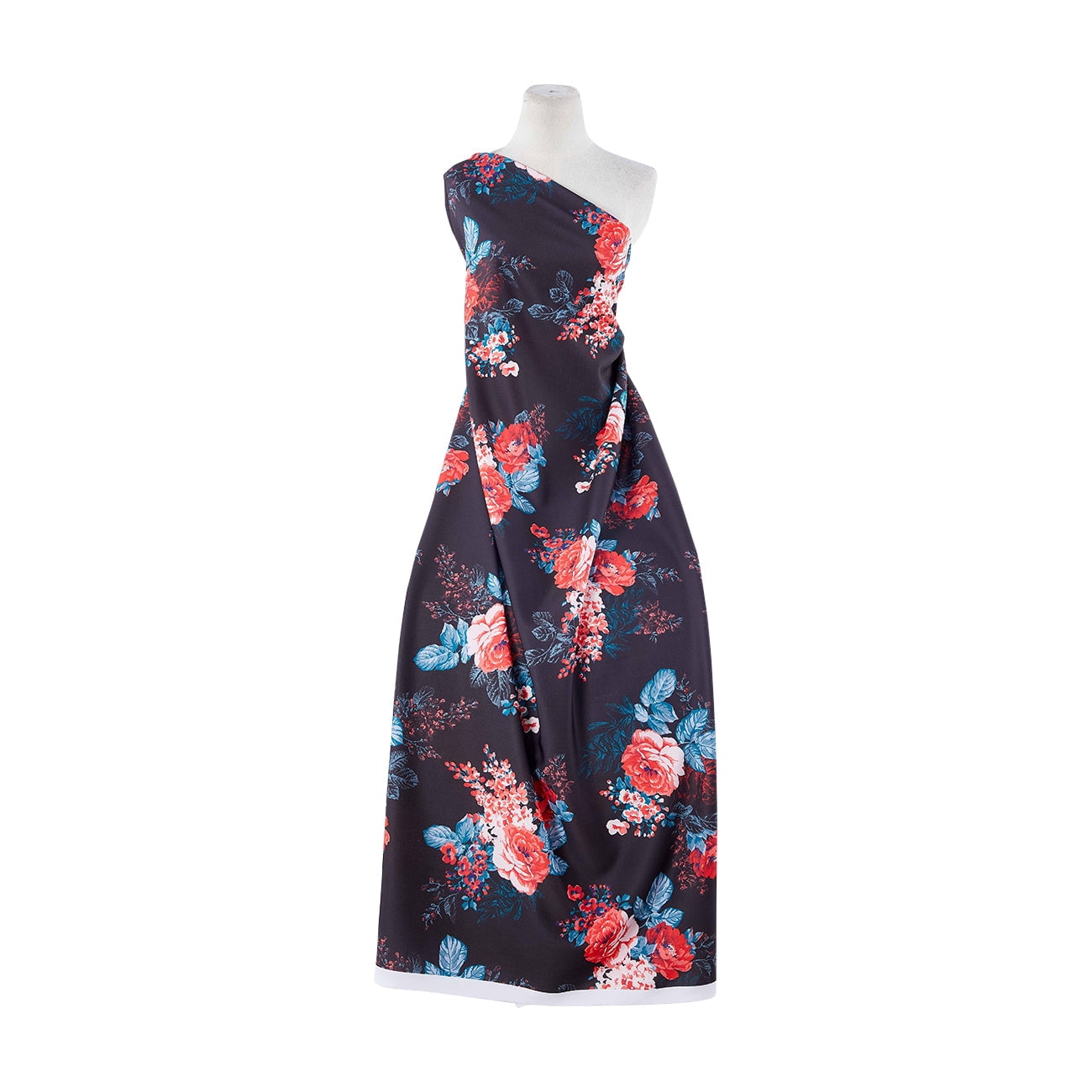 Zelouf Angelica Floral Print Scuba , Sewing, DIY, Crafts Fabric by the ...
