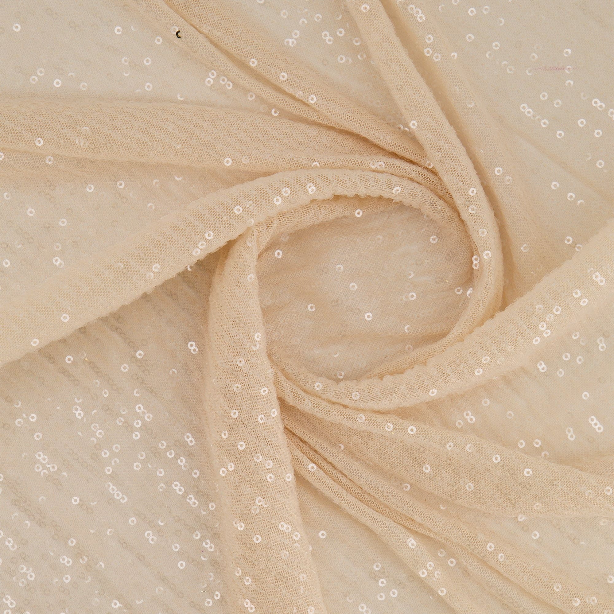 Zelouf Ariel Line Clear Sequin Stretch Mesh , Sewing, DIY, Crafts ...