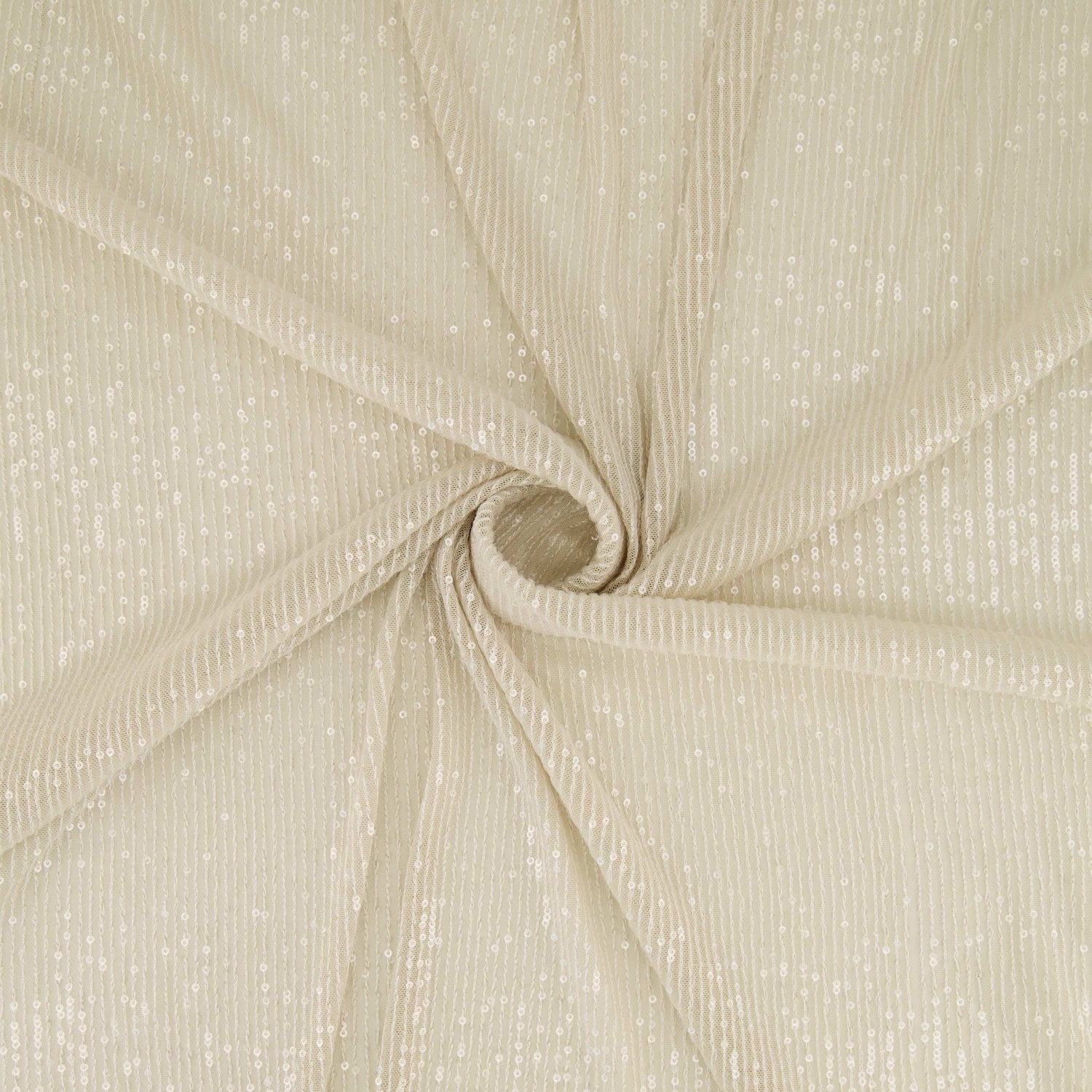 Zelouf Ariel Line Clear Sequin Stretch Mesh , Sewing, DIY, Crafts ...