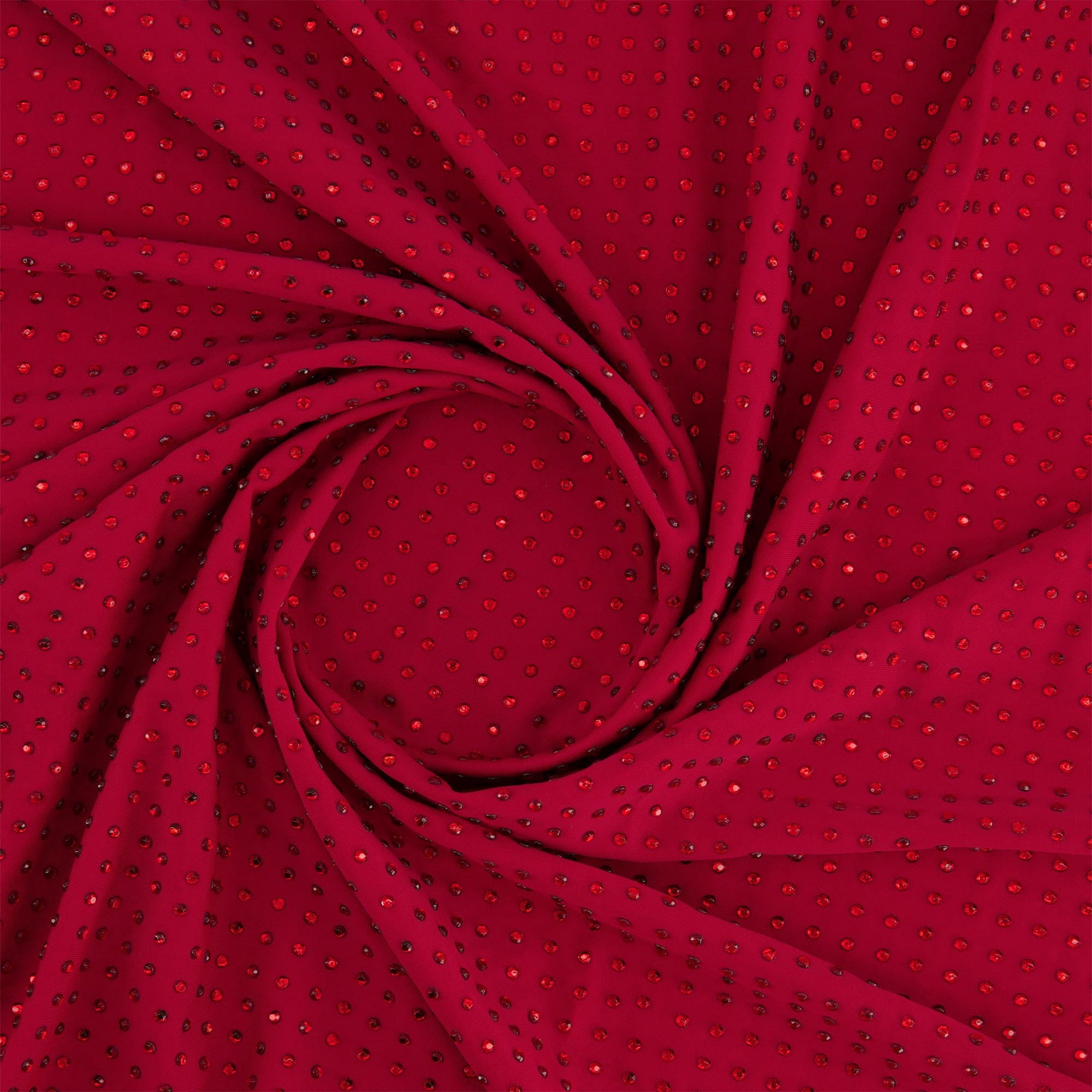 Zelouf Audra Hot Fix Stones On Knit , Sewing, DIY, Crafts Fabric by the ...