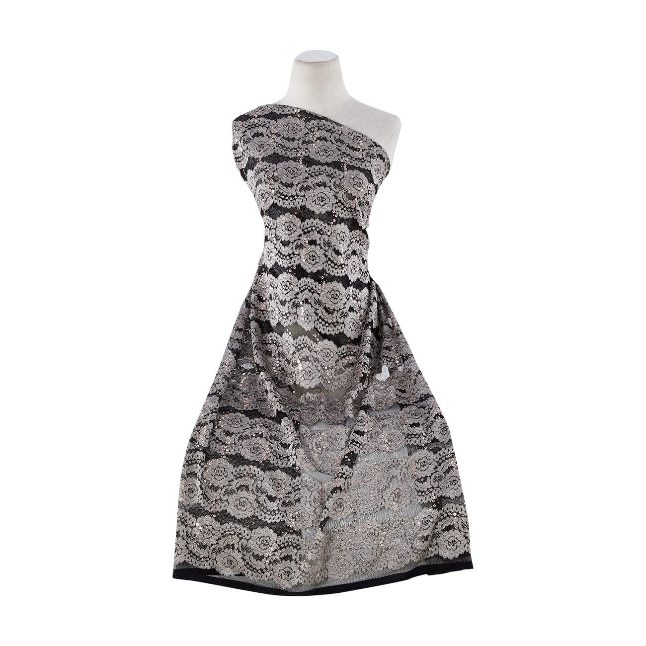 Zelouf Banded Stretch Lace With Trans , Sewing, DIY, Crafts Fabric by ...