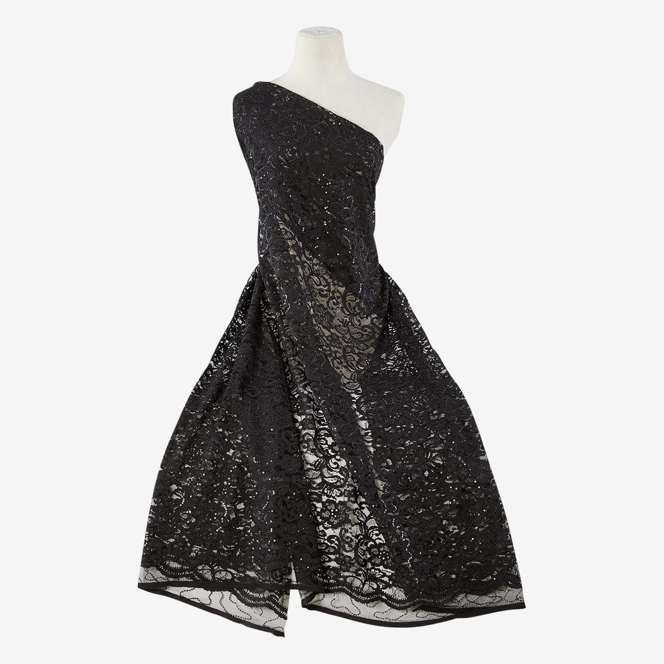 Zelouf Beatrice Floral Sequin Lace , Sewing, DIY, Crafts Fabric by the ...