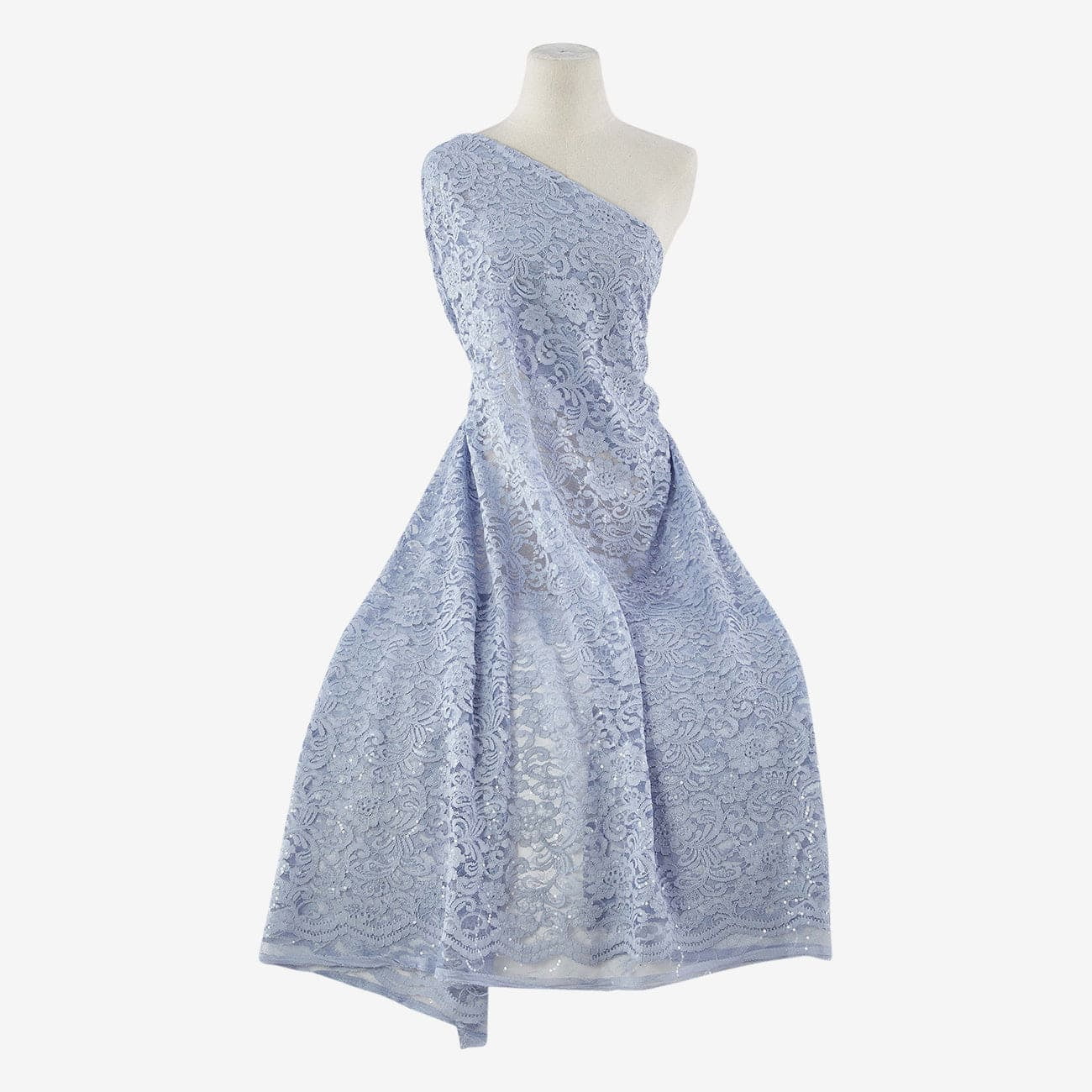 Zelouf Beatrice Floral Sequin Lace , Sewing, DIY, Crafts Fabric by the ...