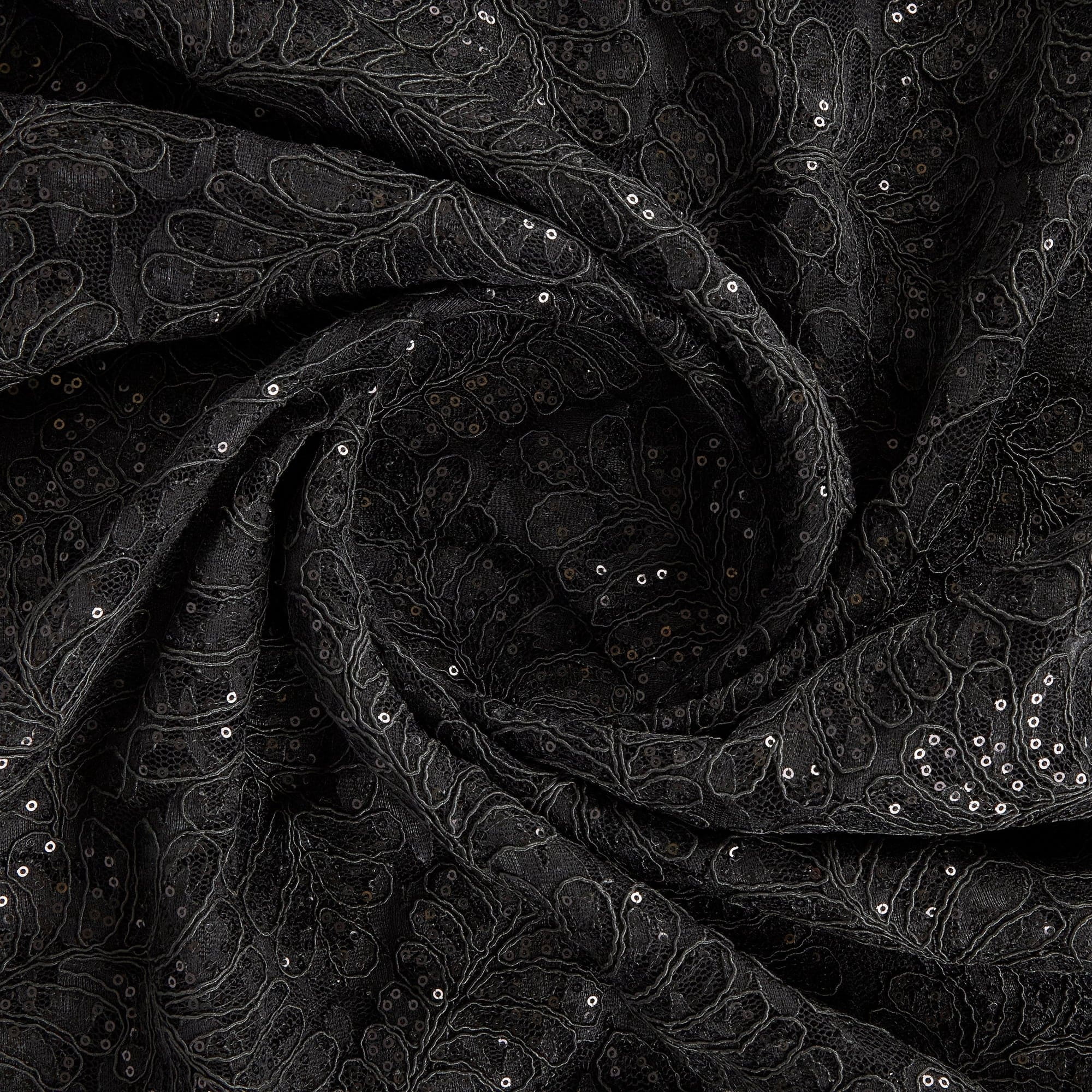 Zelouf Bianca Corded Embroidery Lace Mesh , Sewing, DIY, Crafts Fabric ...
