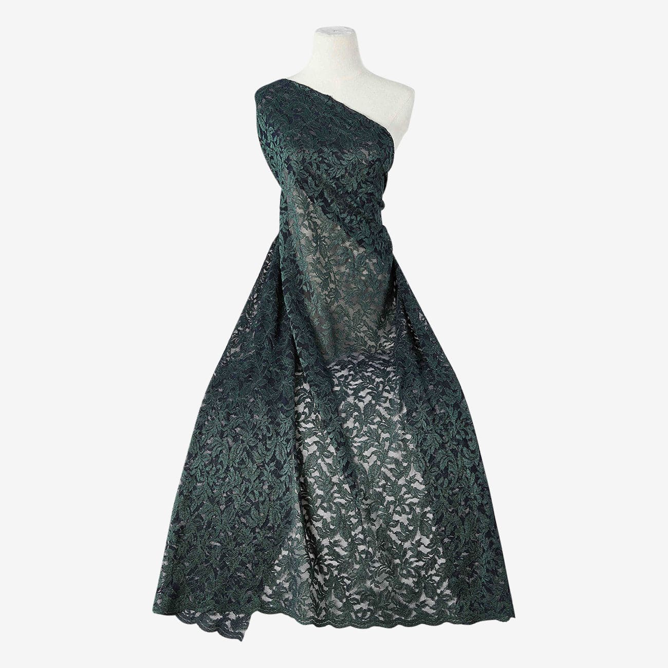 Zelouf Blaire Two Tone Glitter Lace , Sewing, DIY, Crafts Fabric by the ...